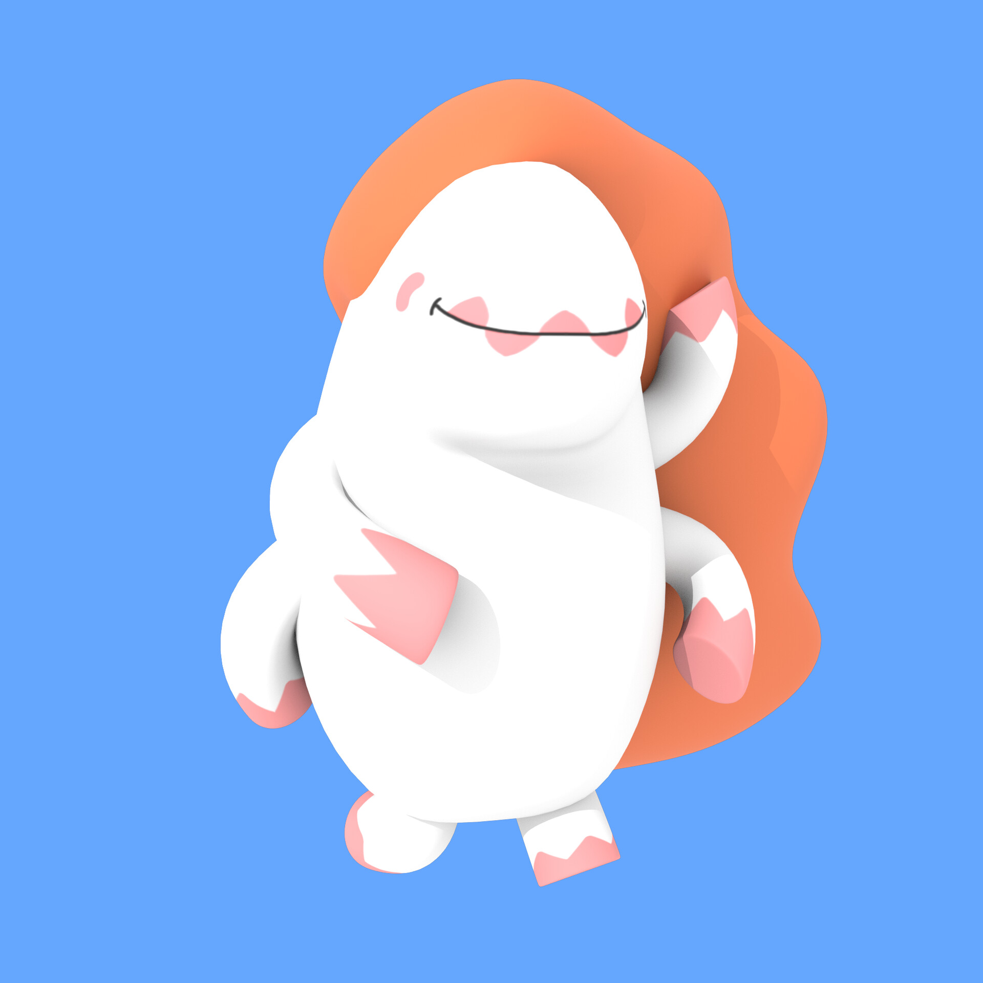 ArtStation - Monica Character Model