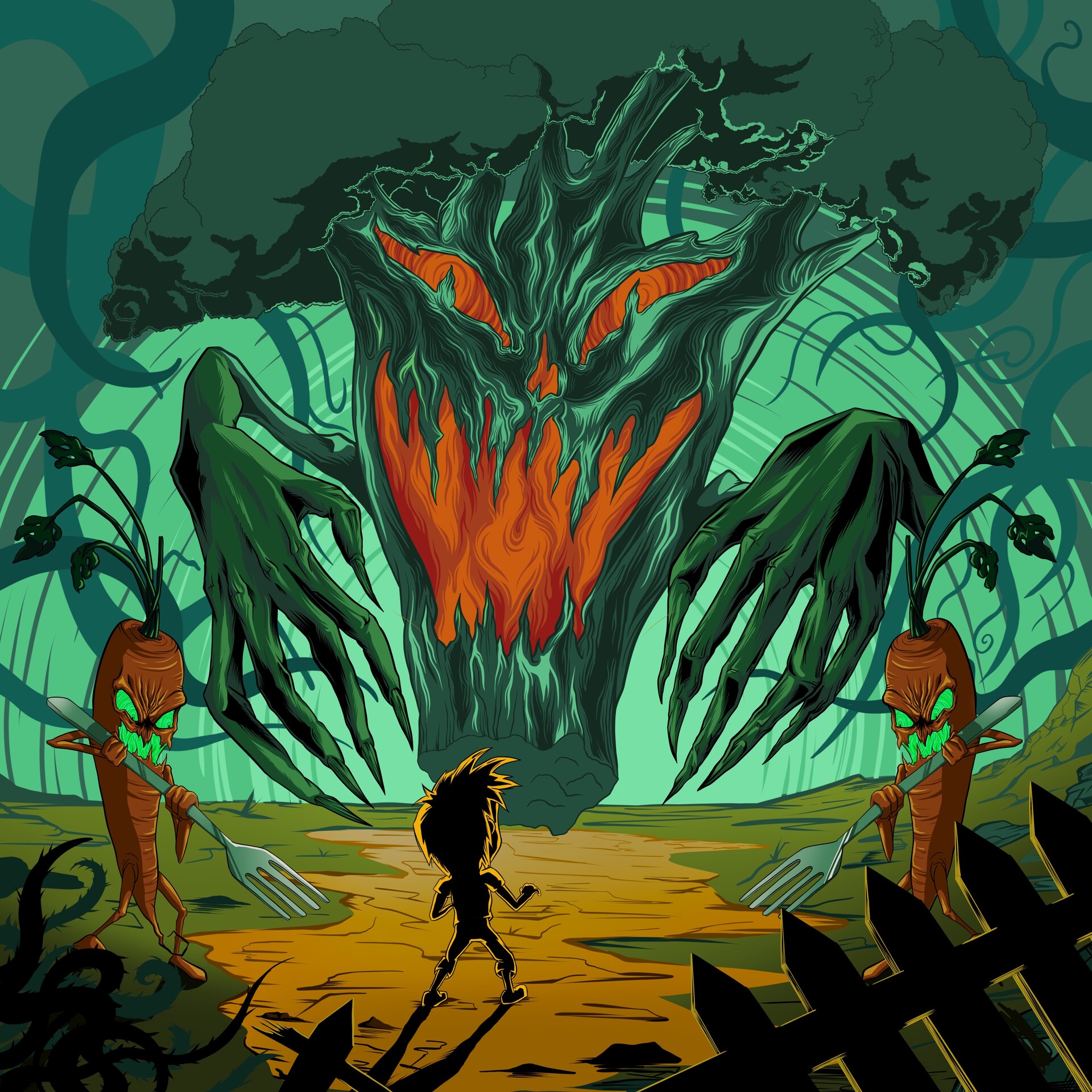 ArtStation - Veggie Monster