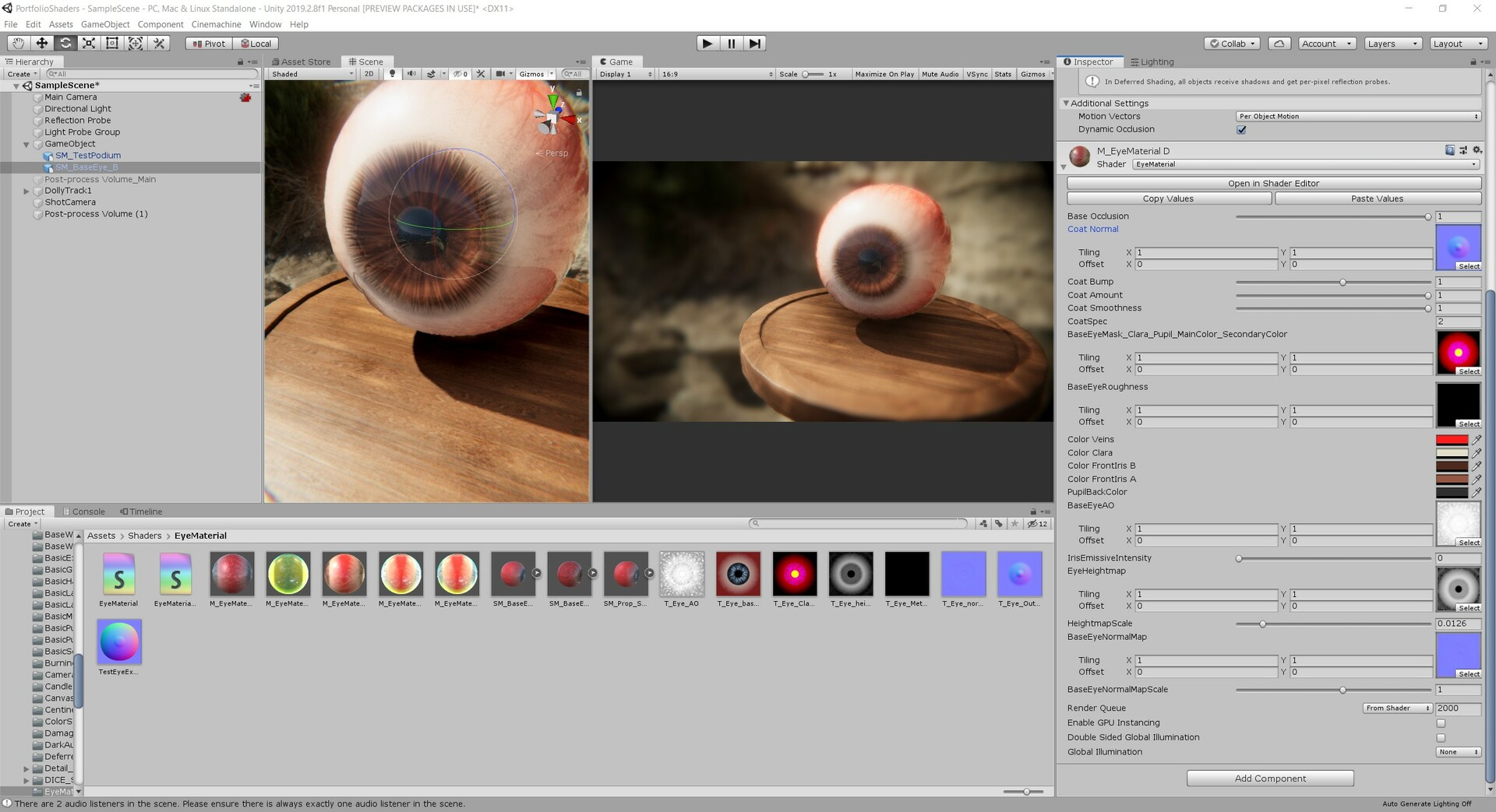Ulises Zamora Montes - Realistic Eye Shader for Unity