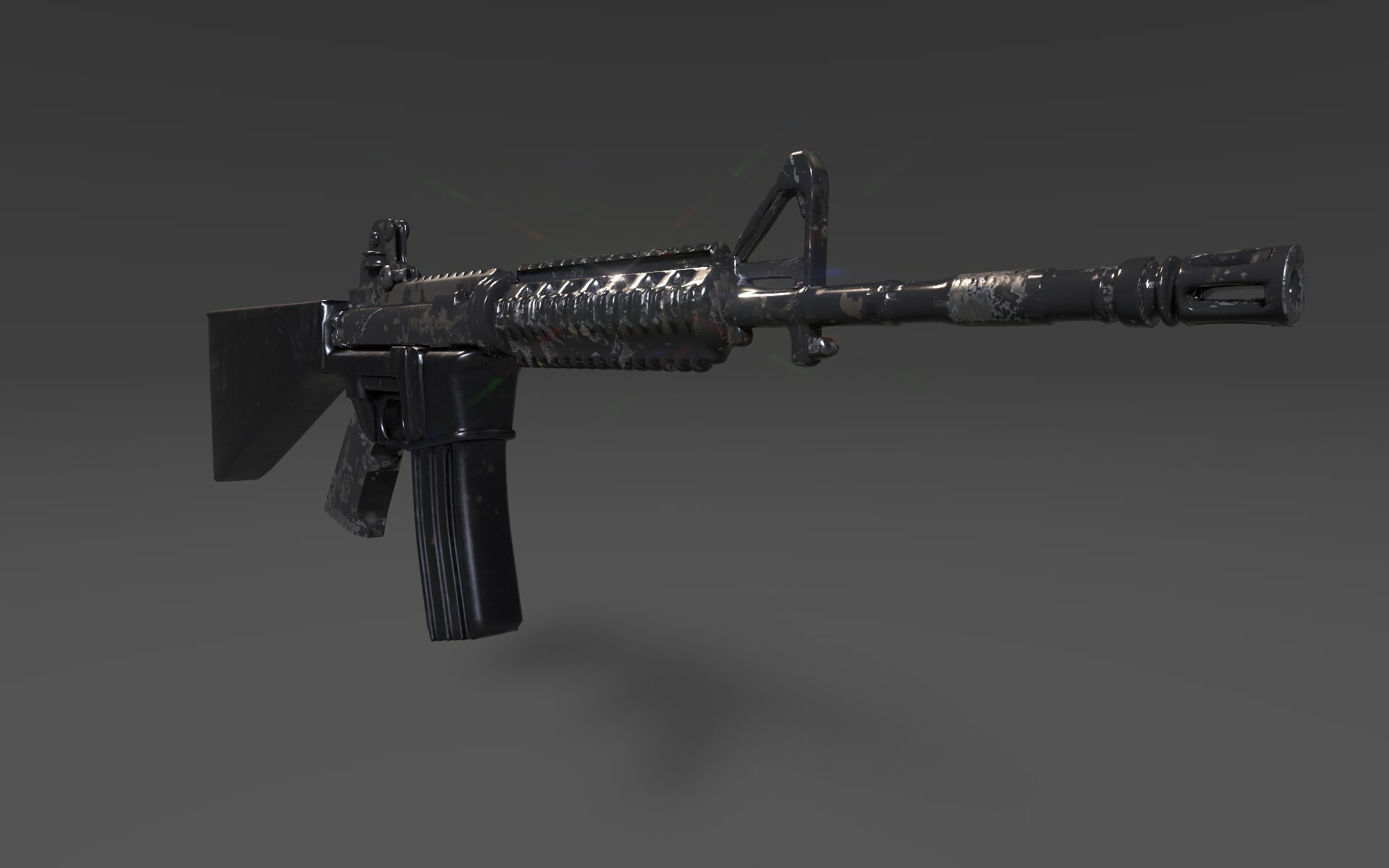 ArtStation - M16A4 Assault Rifle