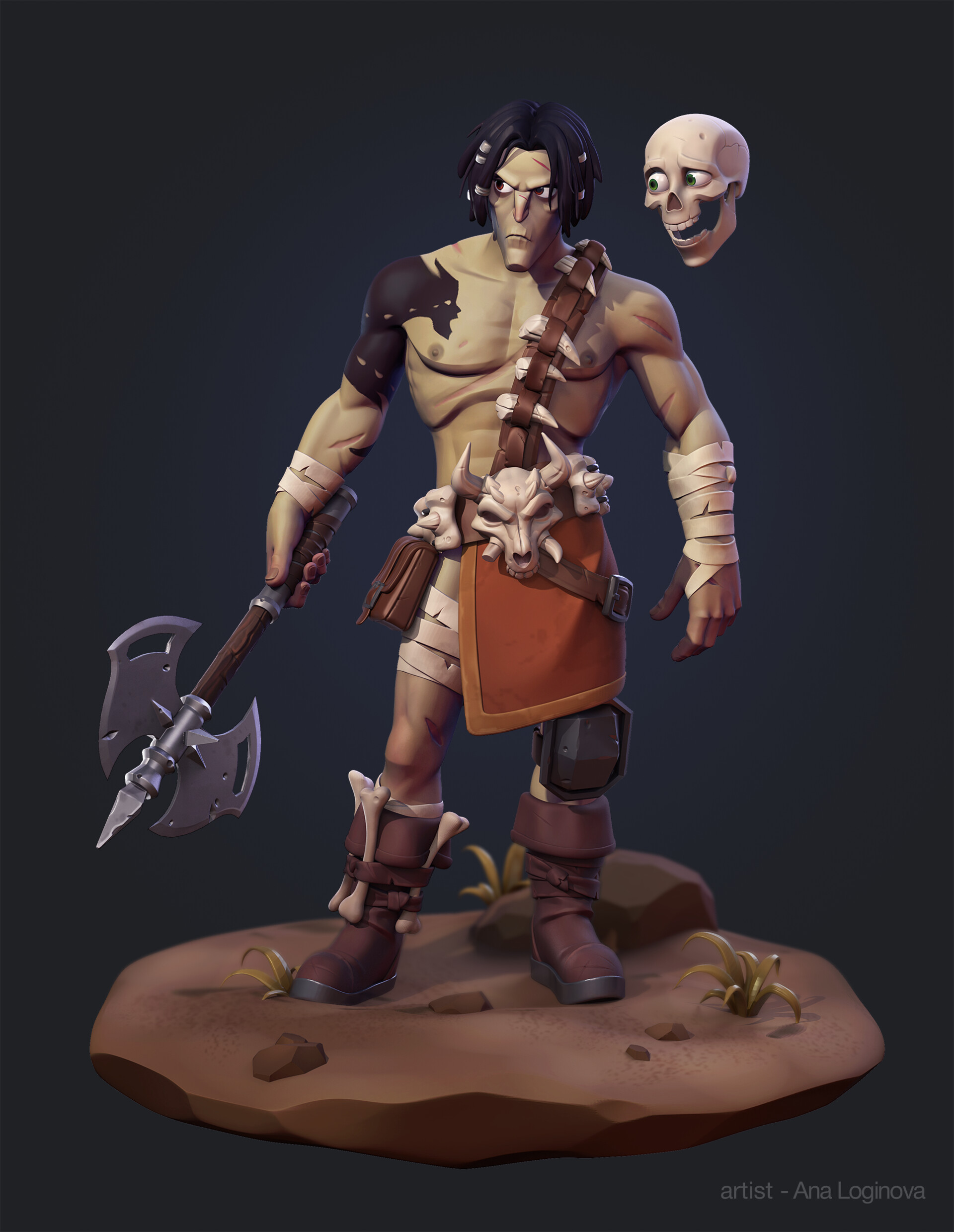 Ana Loginova - Planescape: Torment - Fanart