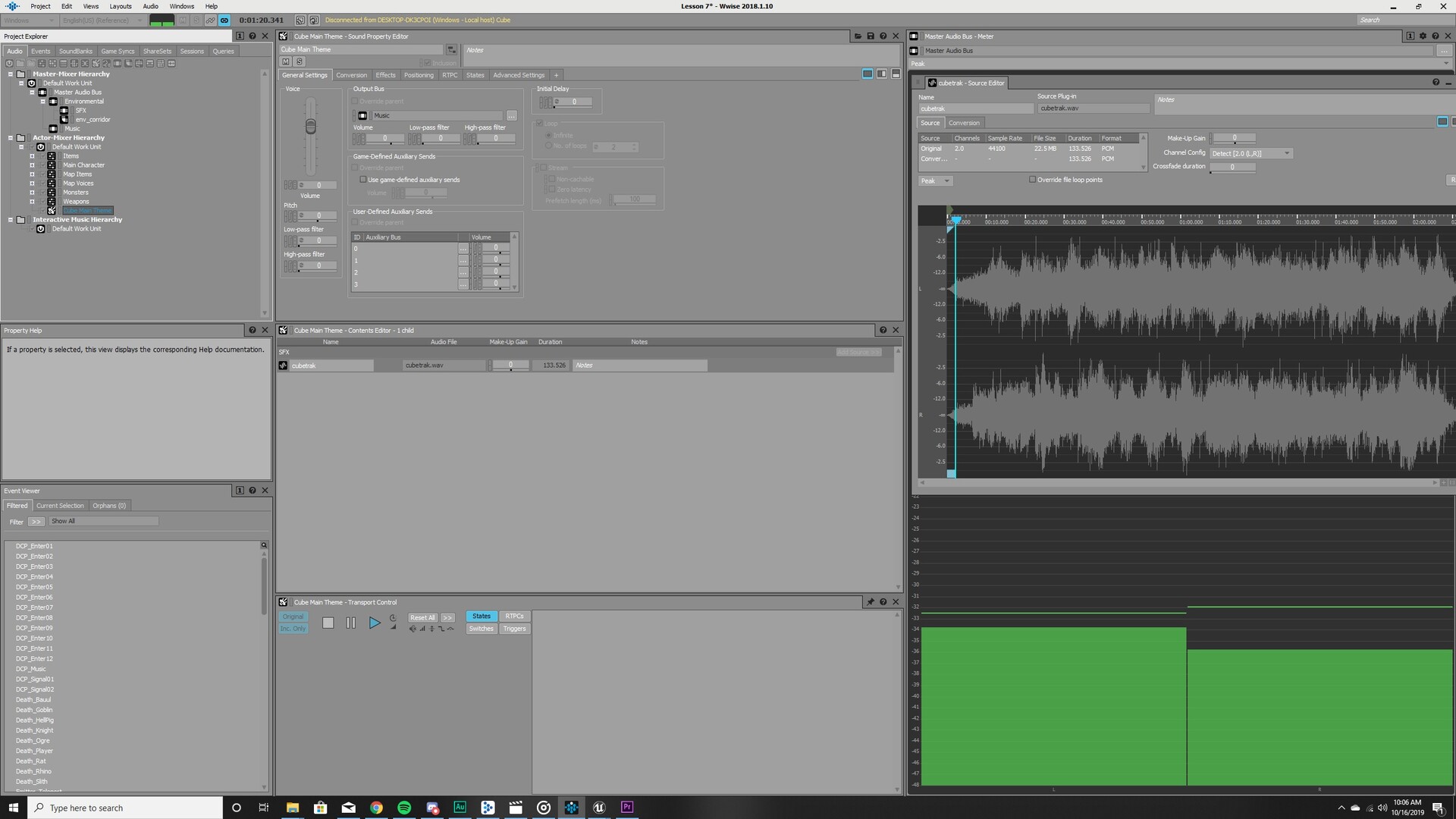 Bruce Lovins - Cube Wwise Integration