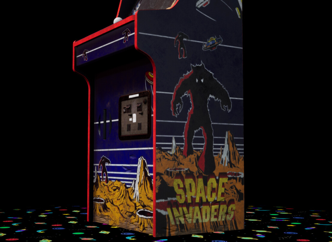 Max Fitzgerald - Space Invaders Arcade Machine