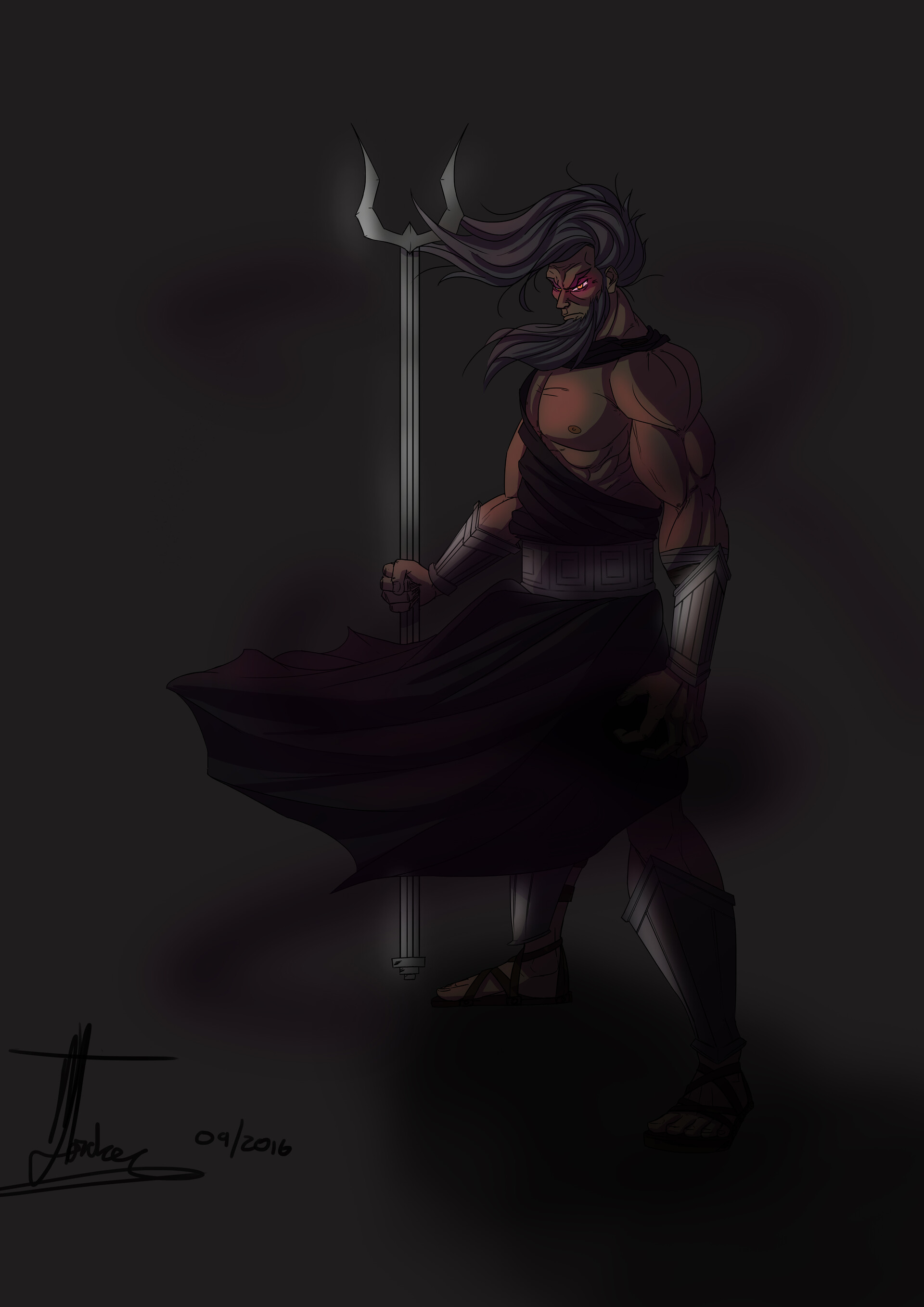 ArtStation - Hades , God of the Underworld