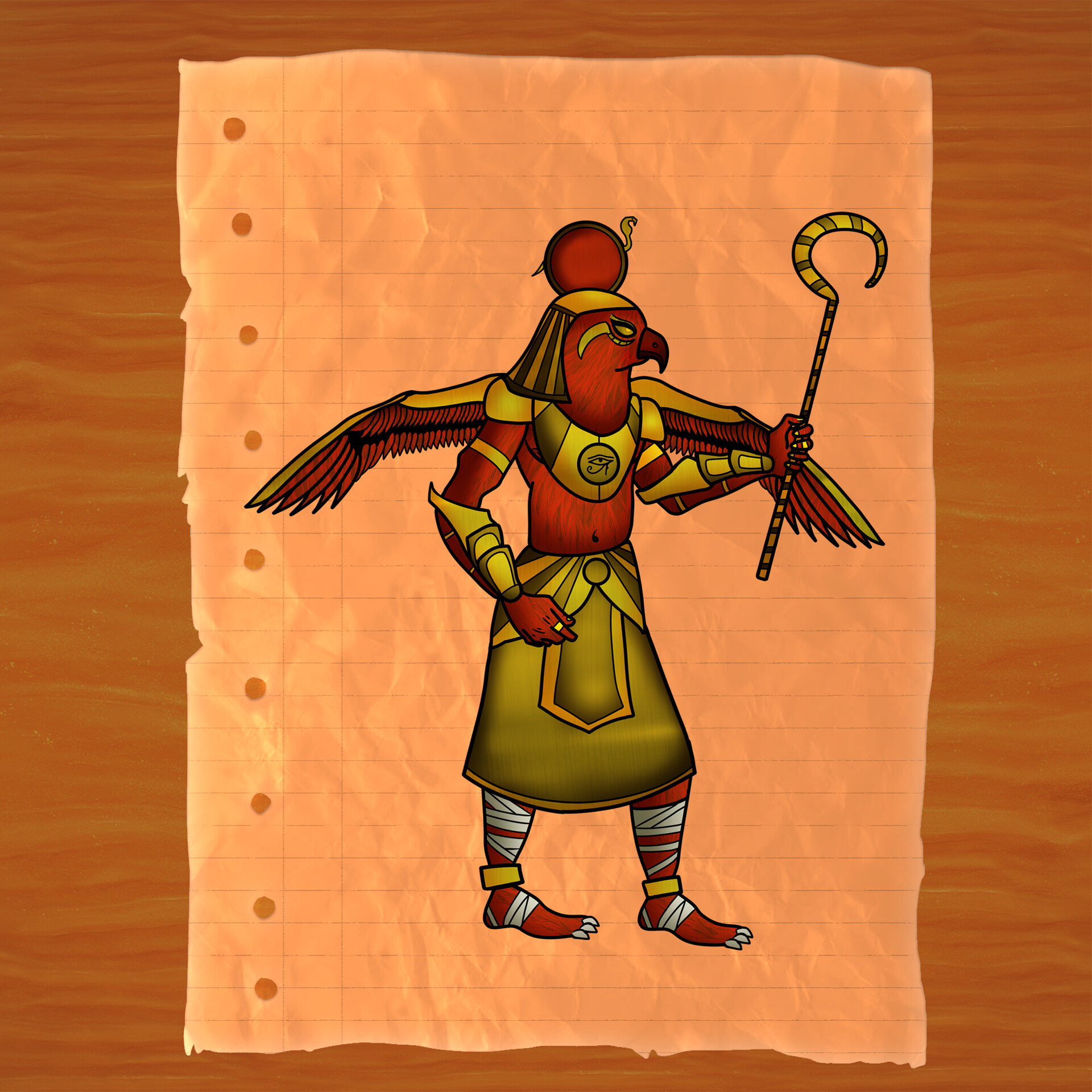 ArtStation - Ra - Journey of Gods