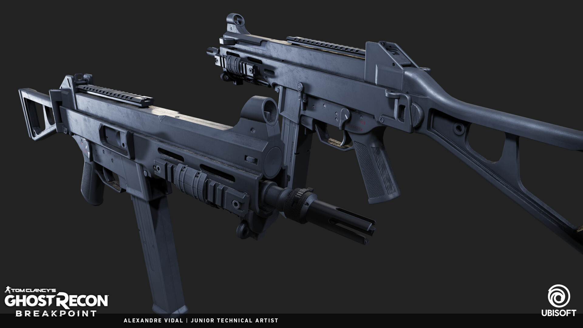 Alexandre Vidal - Ghost Recon Breakpoint - Weapons