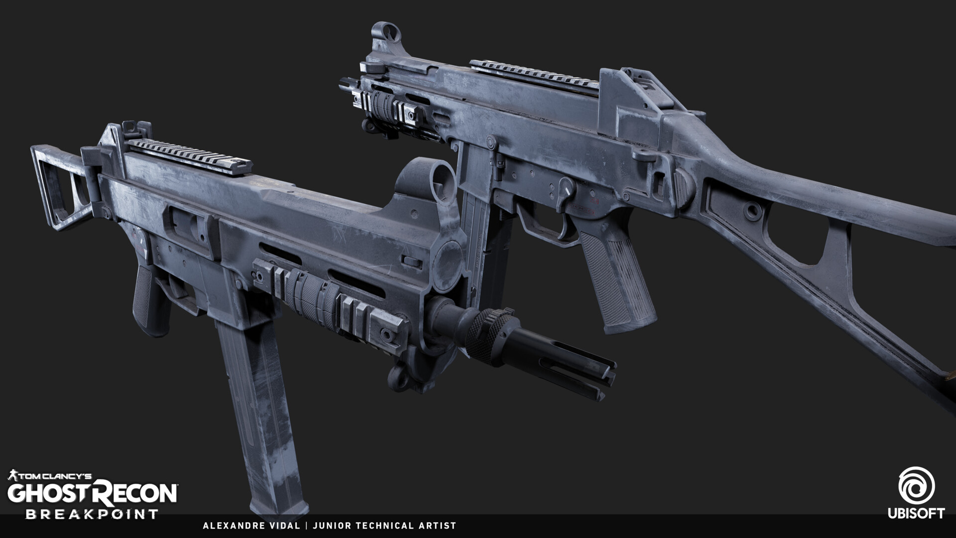 Alexandre Vidal - Ghost Recon Breakpoint - Weapons