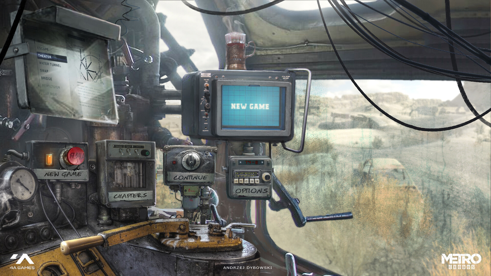 Andrzej Dybowski - Metro Exodus Main Menu