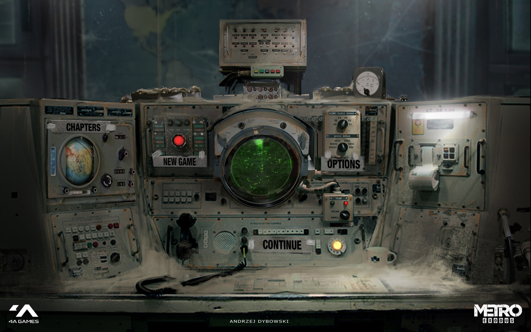 Andrzej Dybowski - Metro Exodus Main Menu