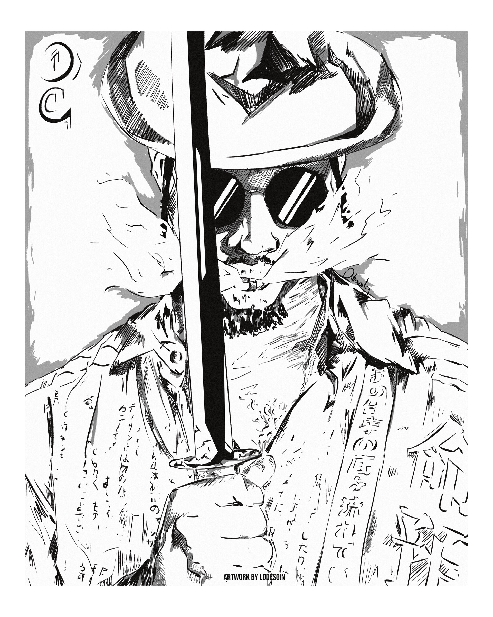 ArtStation - Denzel Curry | Artwork