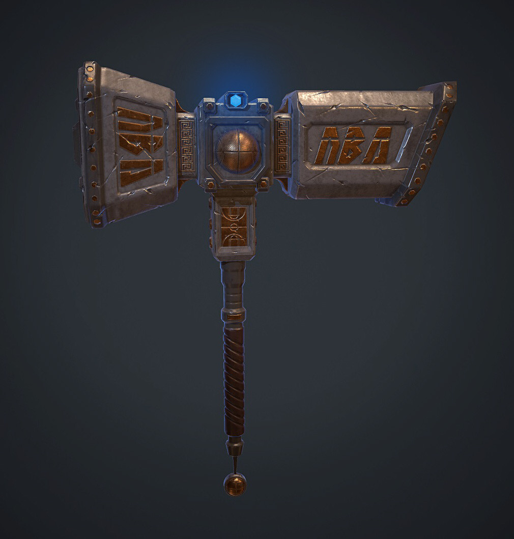 ArtStation - 3d hammer
