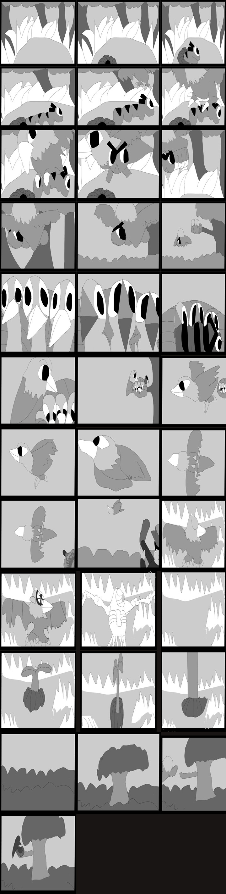 ArtStation - Cycle of Life Storyboard