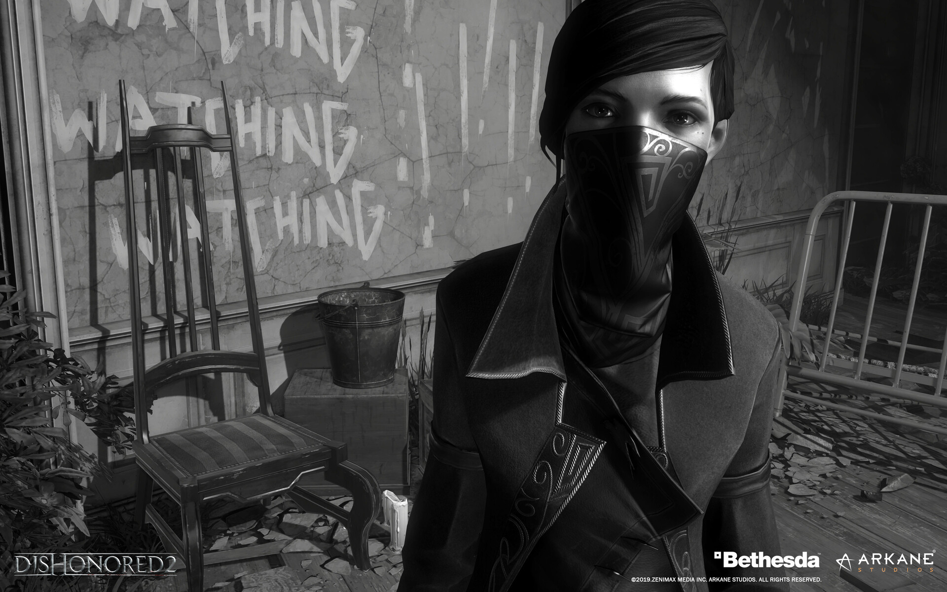 Arkane Lyon - Dishonored 2 Black&White Screenshots