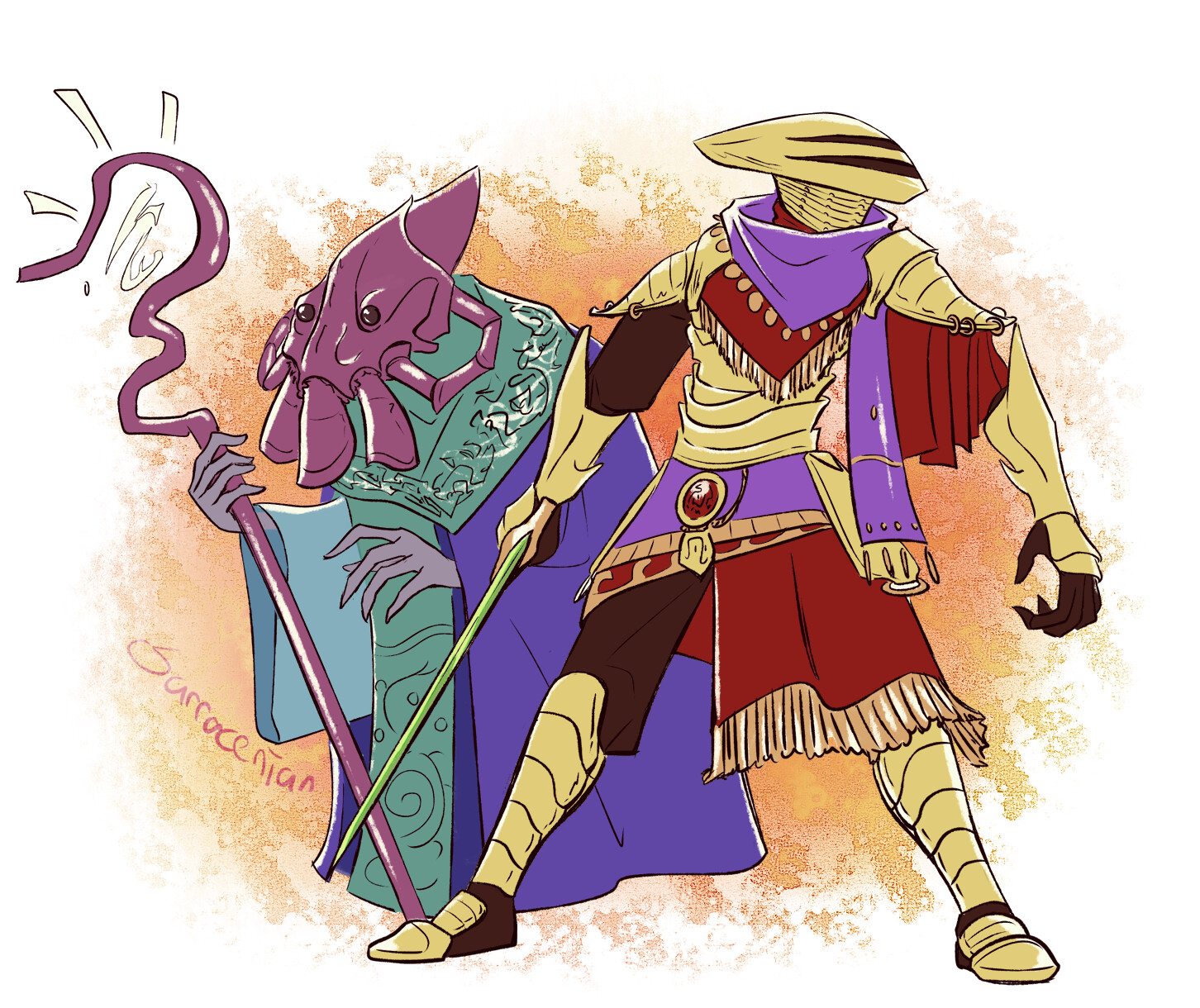 Aleksis Shi - Telvanni wizard & mercenary