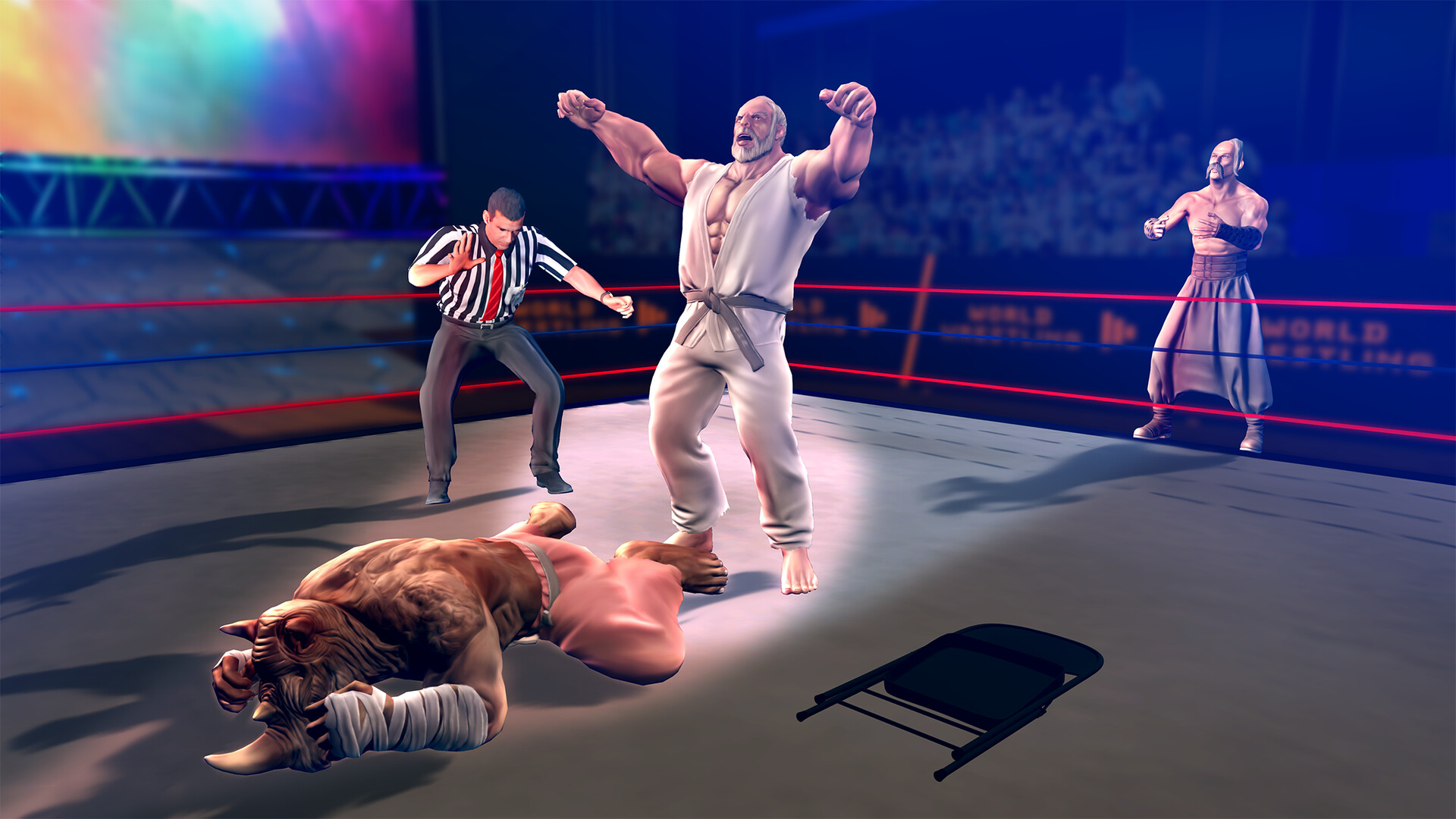 Nasir Khan - wwe Fighting game Screenshots
