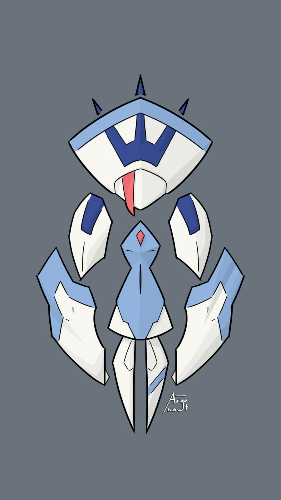 Paul Valenzona - Darling in the Franxx Mech designs