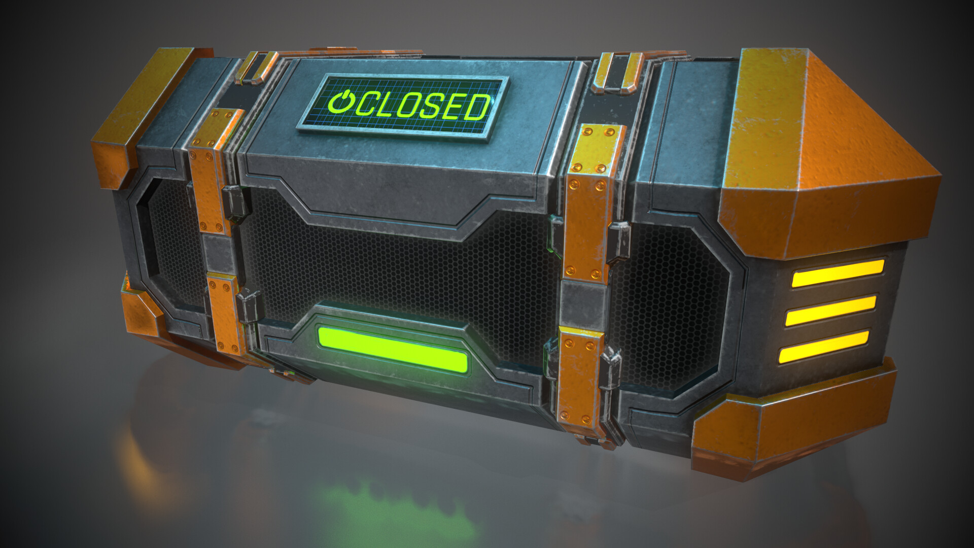 ArtStation - Sci-Fi Crate