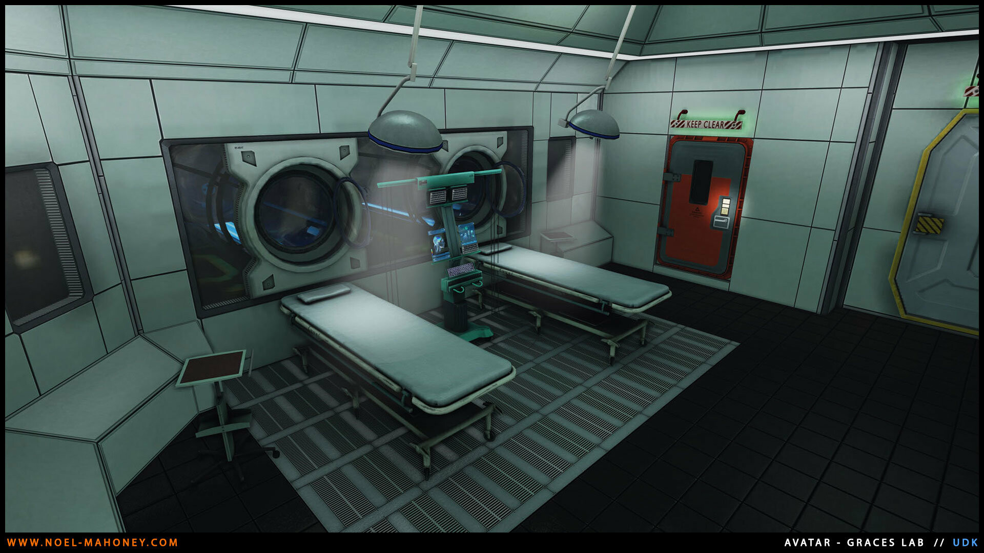 Noel Mahoney - Avatar - Graces Lab Environment Art