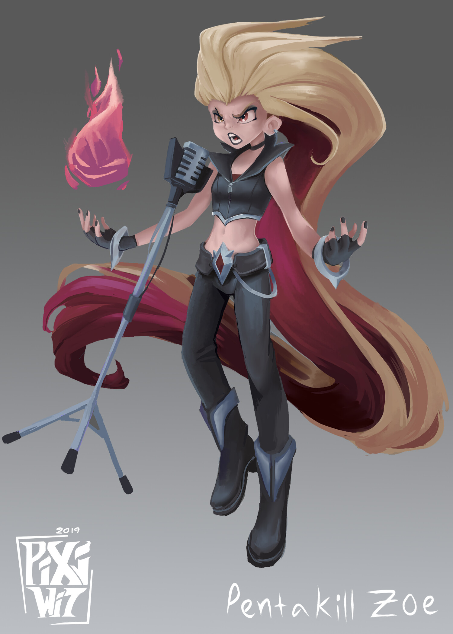 ArtStation - Penta Kill Zoe