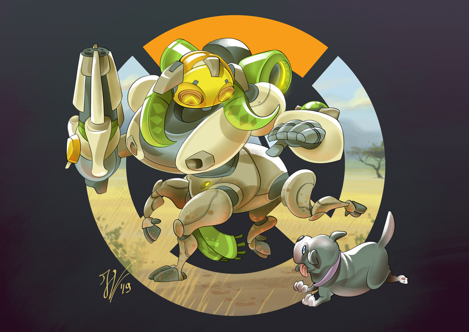 ArtStation - Orisa Fan-Art