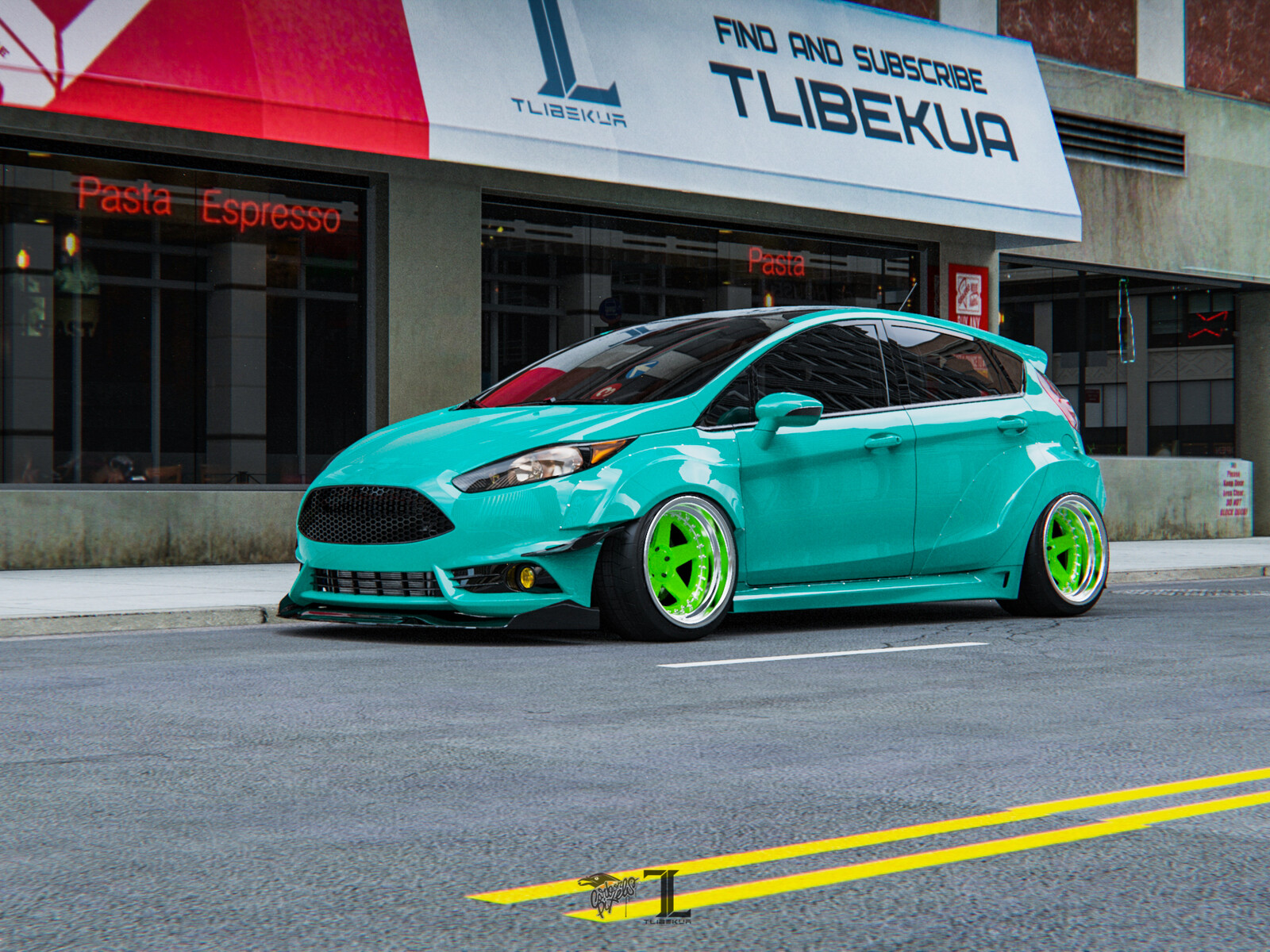 Kasim Tlibekua - Ford Fiesta Widebody