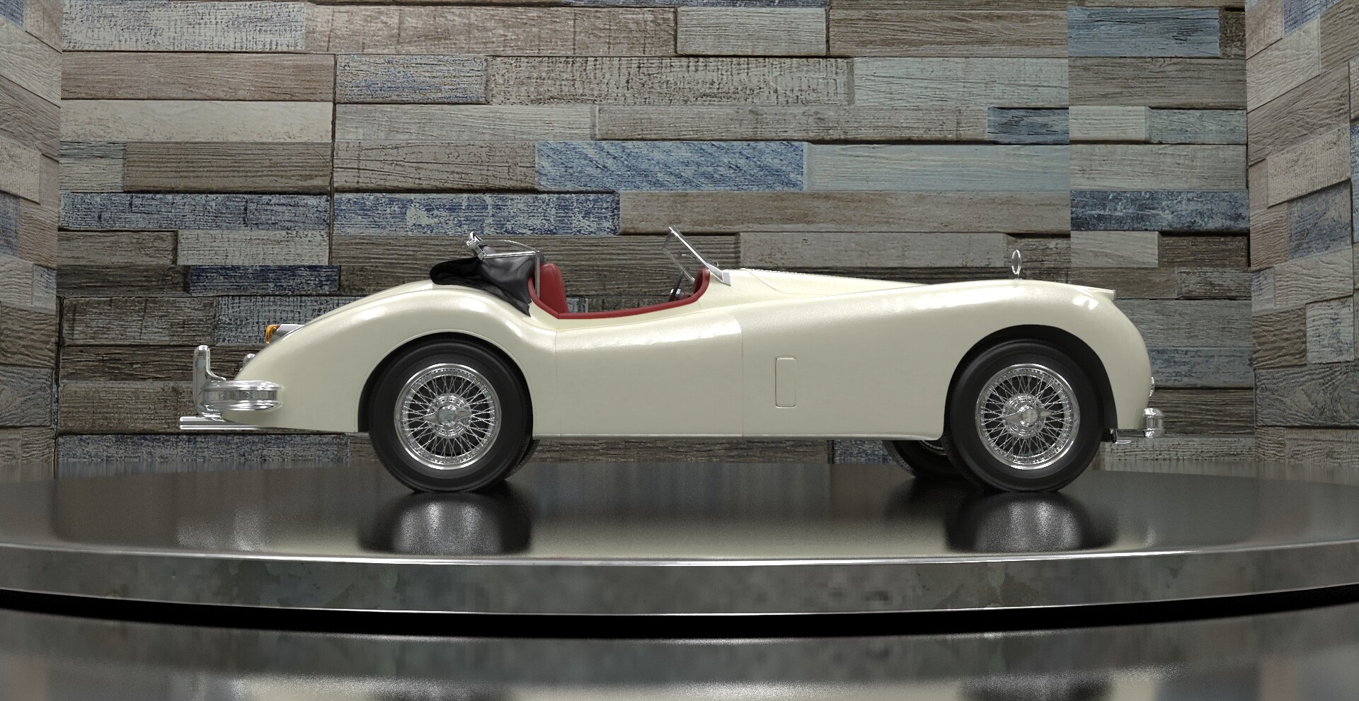 Narinder Singh - Jaguar 3D car model || Autodesk Maya || Keyshot