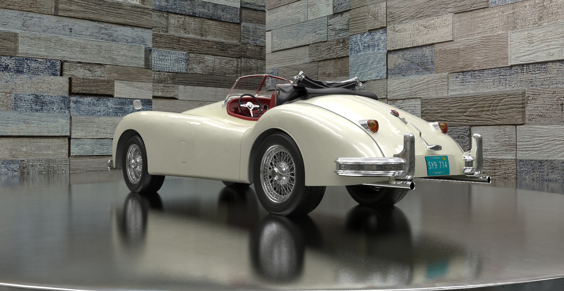 Narinder Singh - Jaguar 3D car model || Autodesk Maya || Keyshot