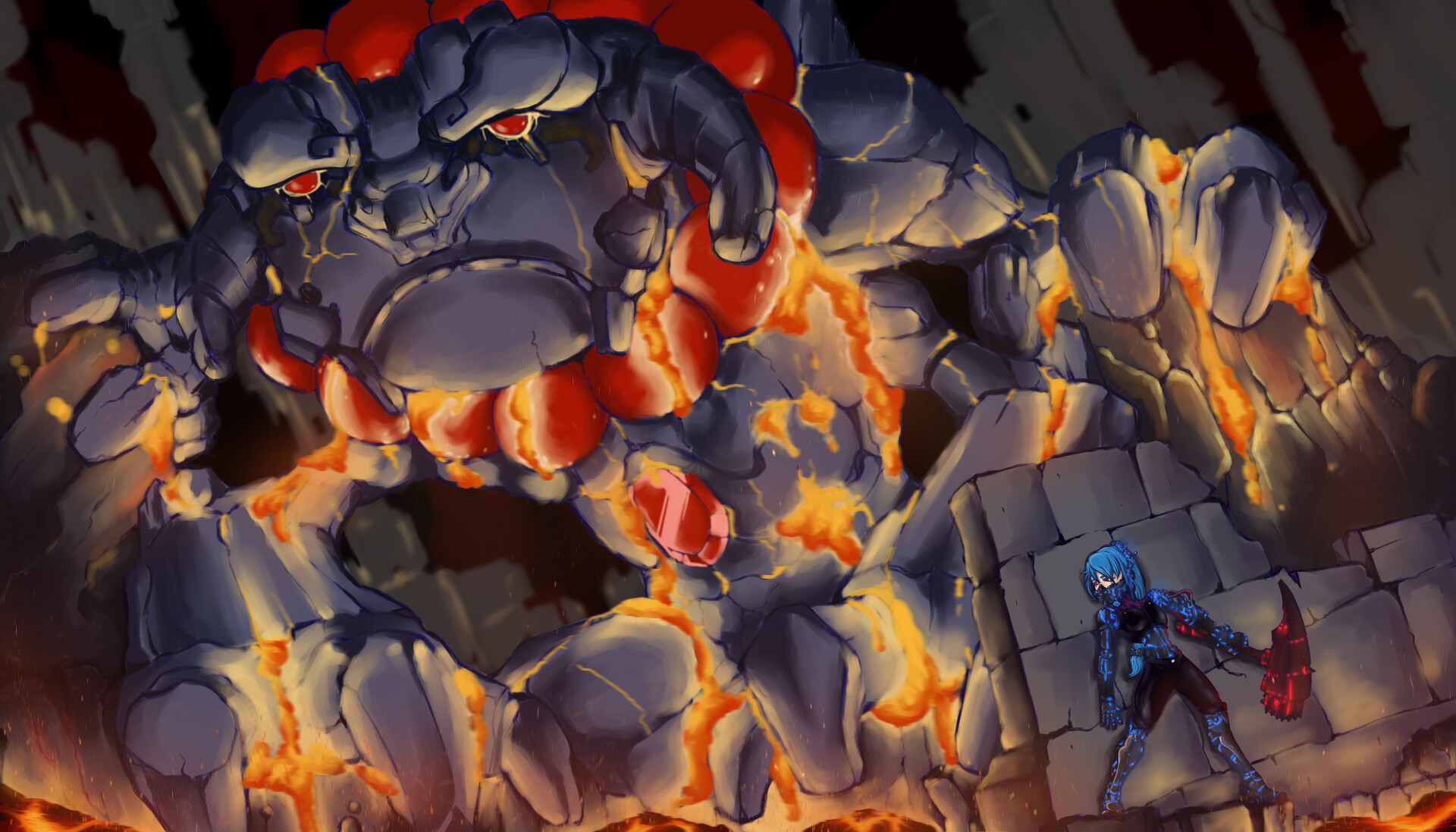 ArtStation - El infierno de kauil // the hell of kauil