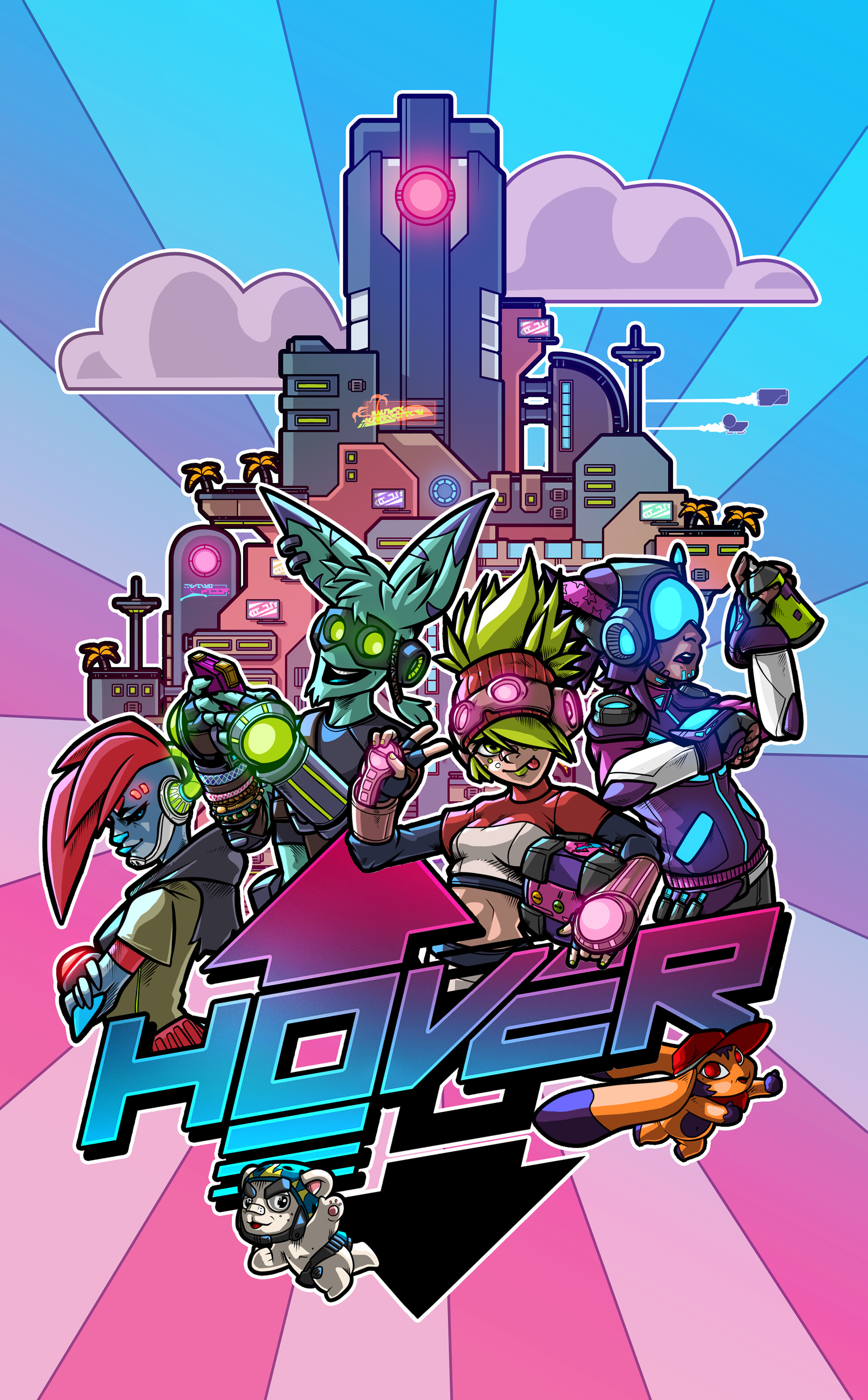 ArtStation - Hover - Illustration