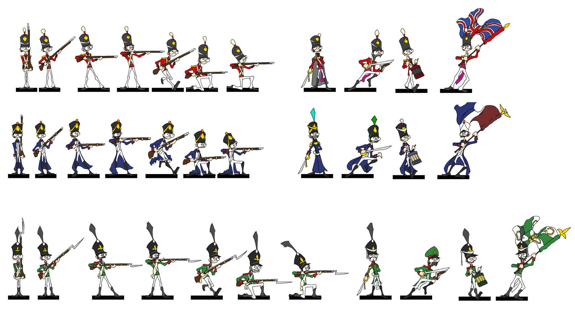 ArtStation - Cutesy Napoleonic Soldier