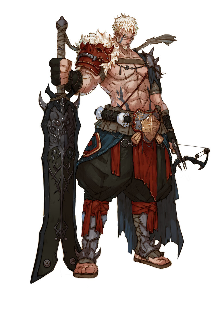 ArtStation - 2d character concept art