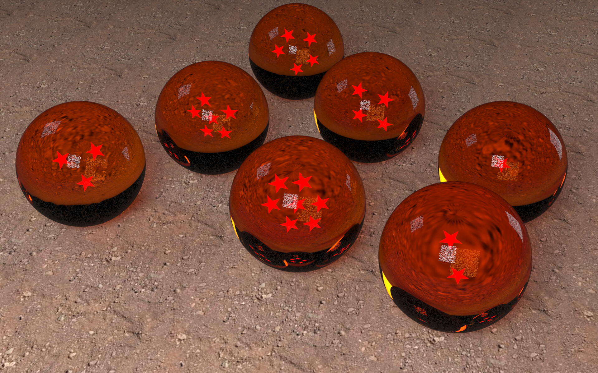 ArtStation - Dragon Balls