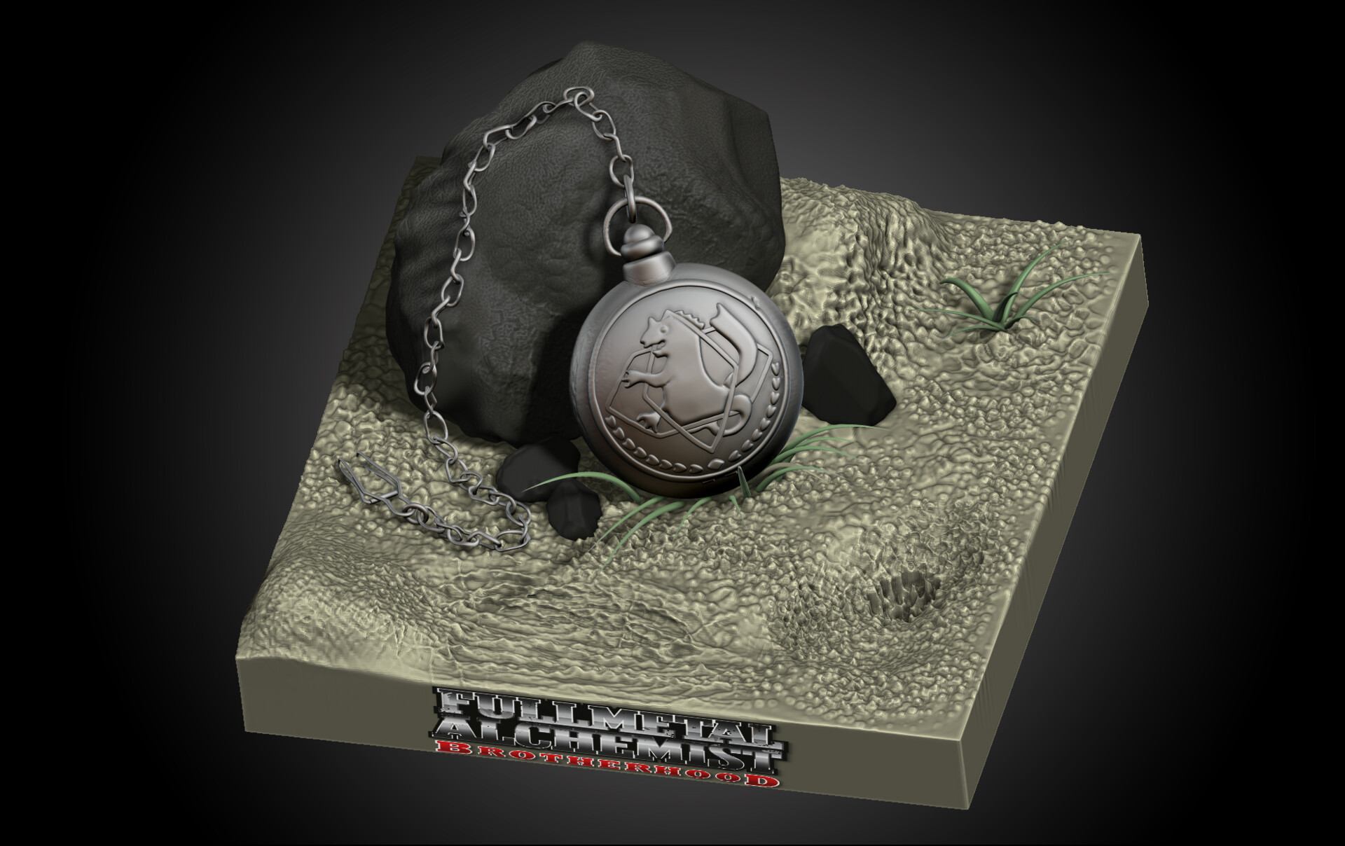 ArtStation - Fullmetal Alchemist Clock's in Ishval