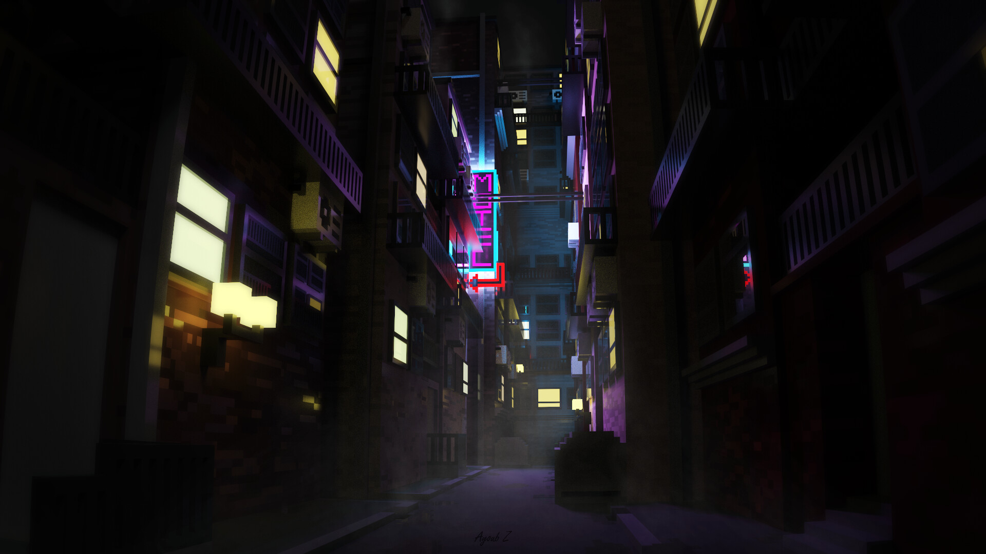 ArtStation - Night Street