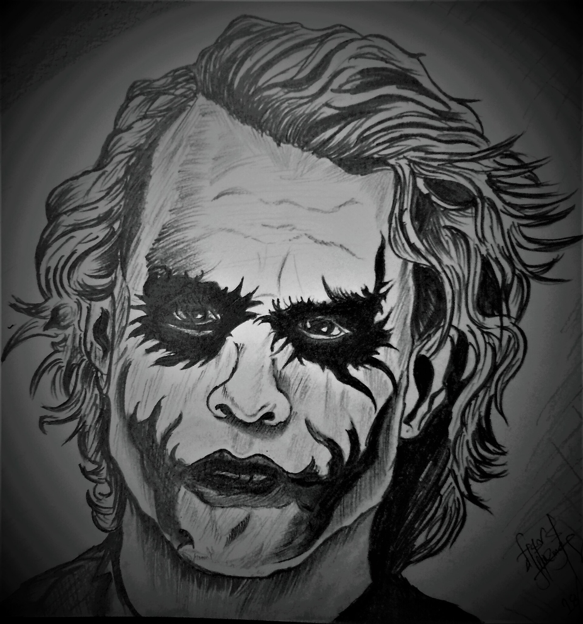 ArtStation - joker character art work