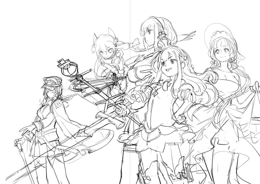 azur lane coloring pages