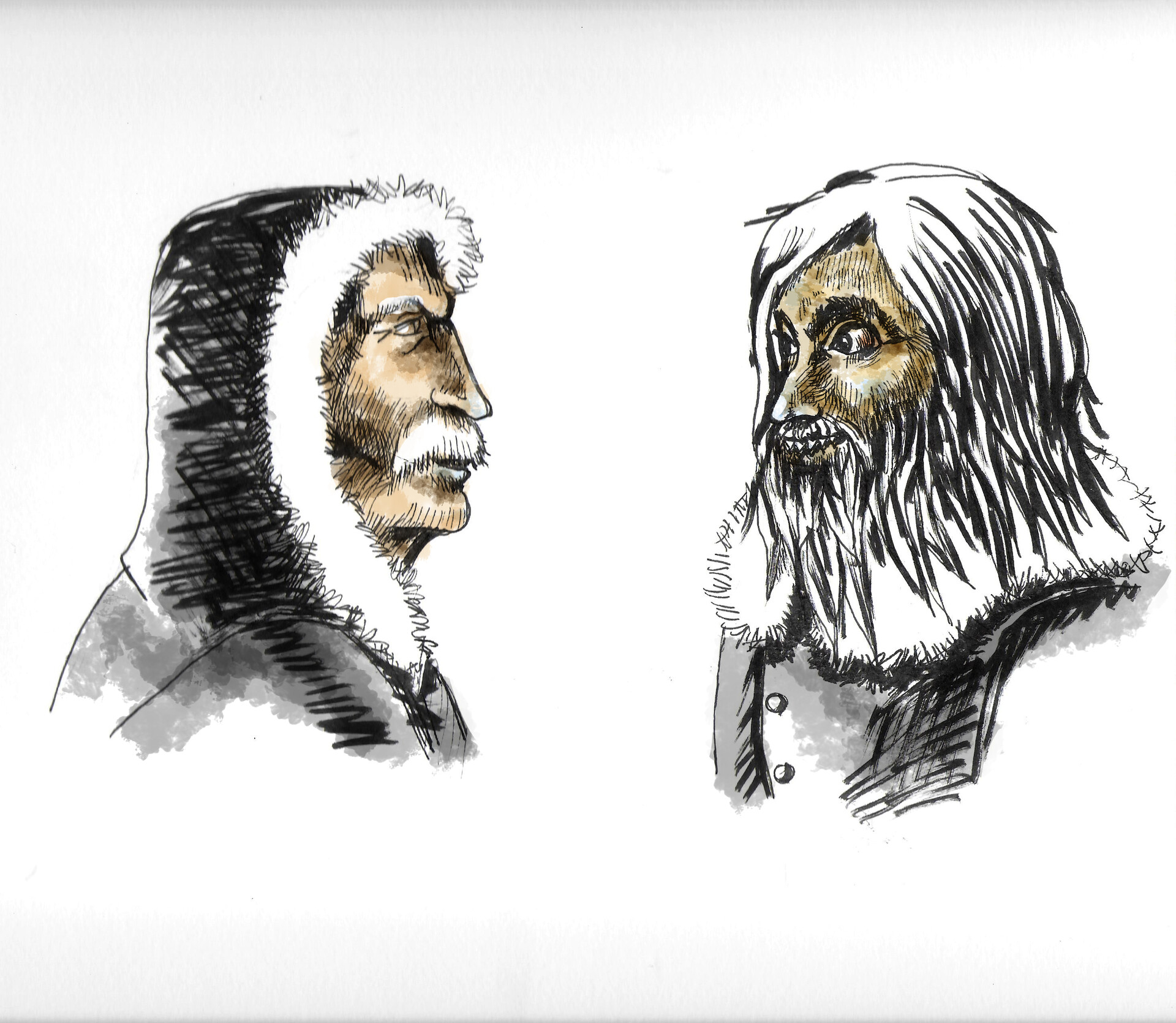 ArtStation - Inktober Day 18 - “Misfit