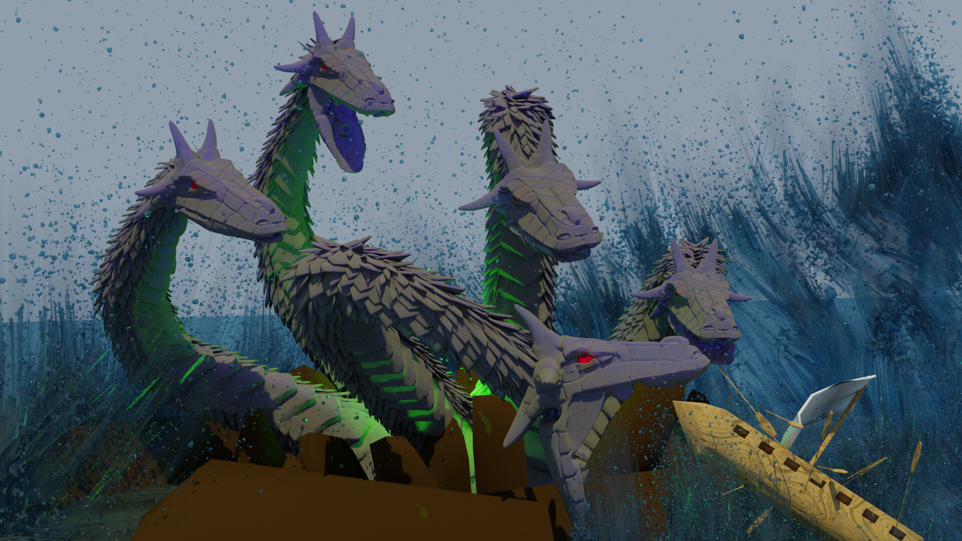 ArtStation - The Vile Hydra