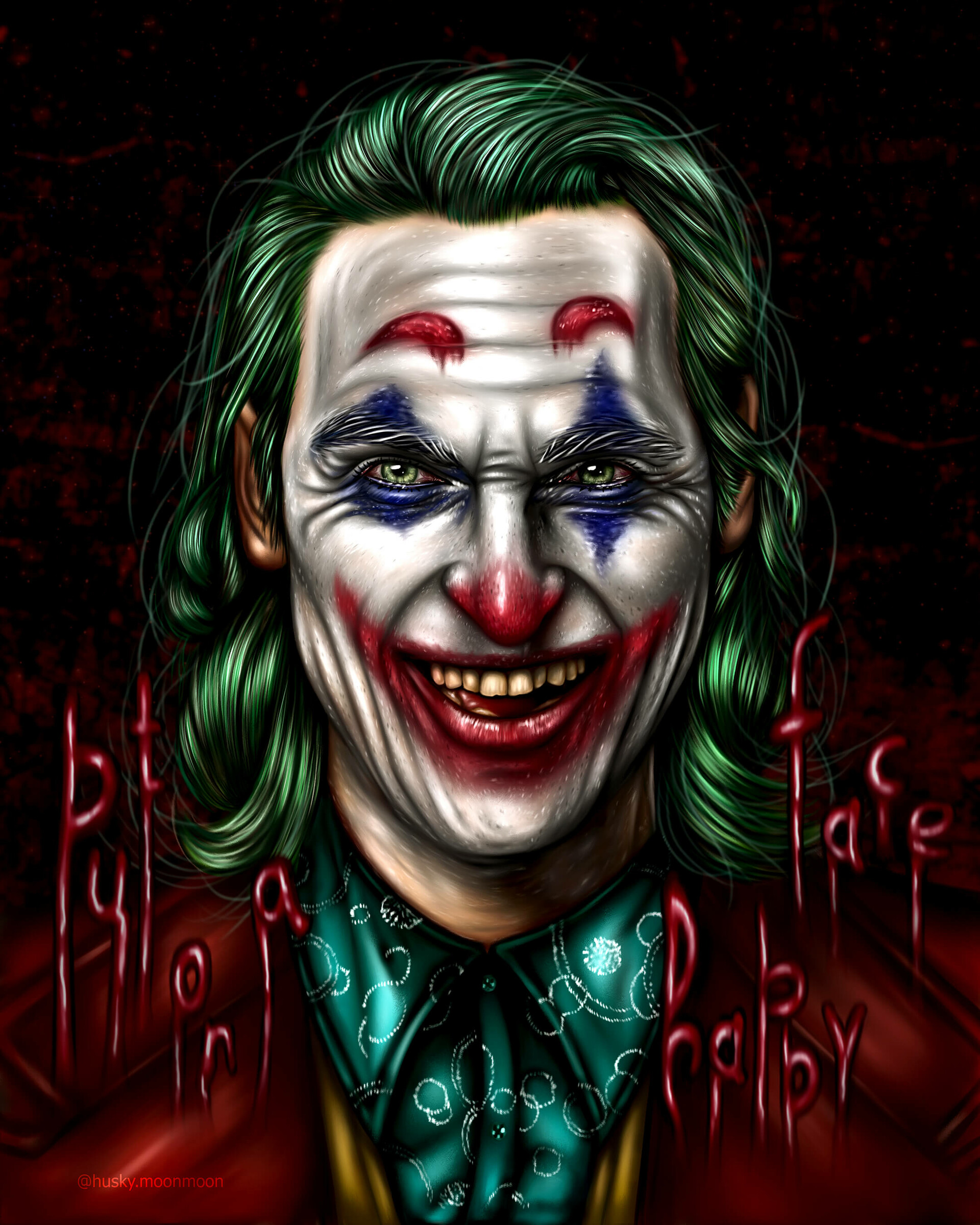 ArtStation - Put on a happy face 🤡