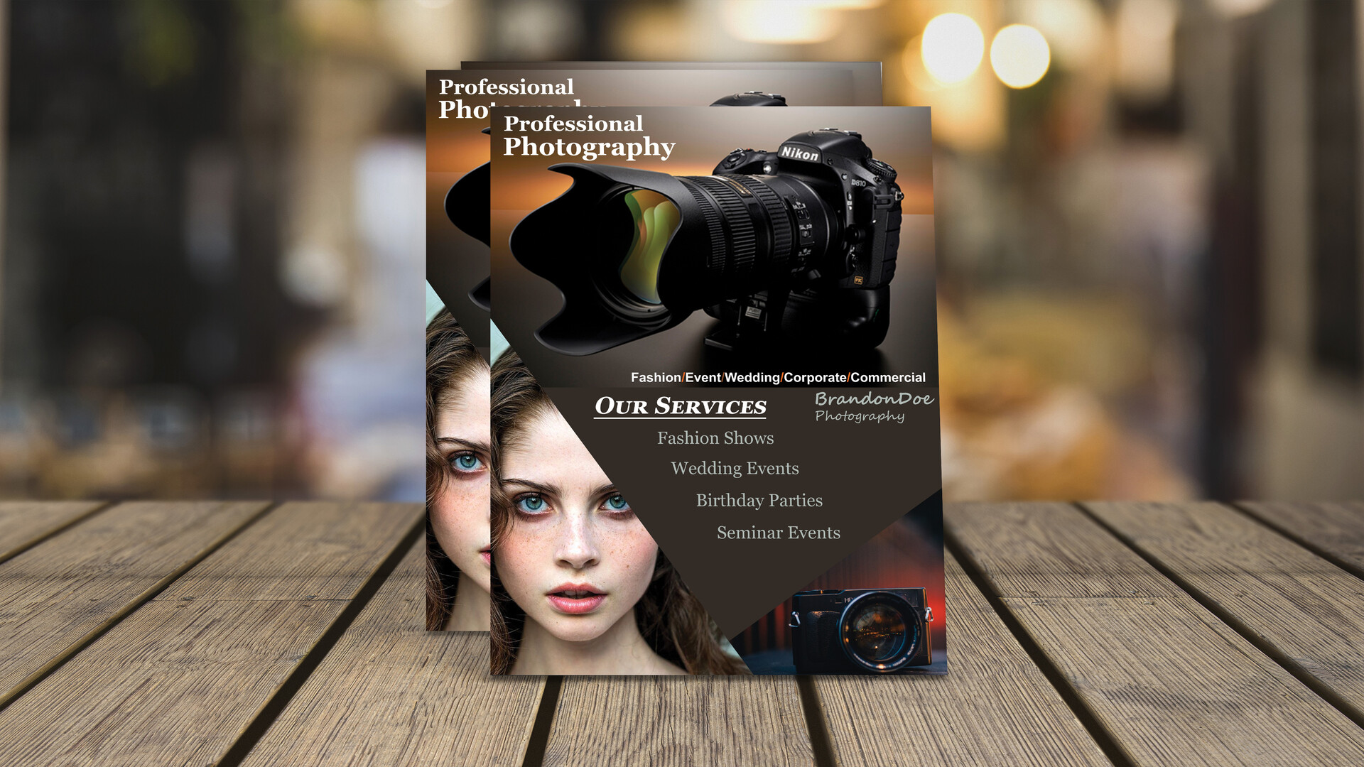 ArtStation - Photographer Flyer Design