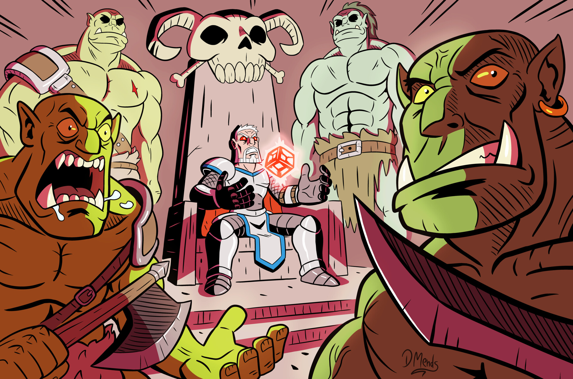 ArtStation - Verden's Final battle - DnD