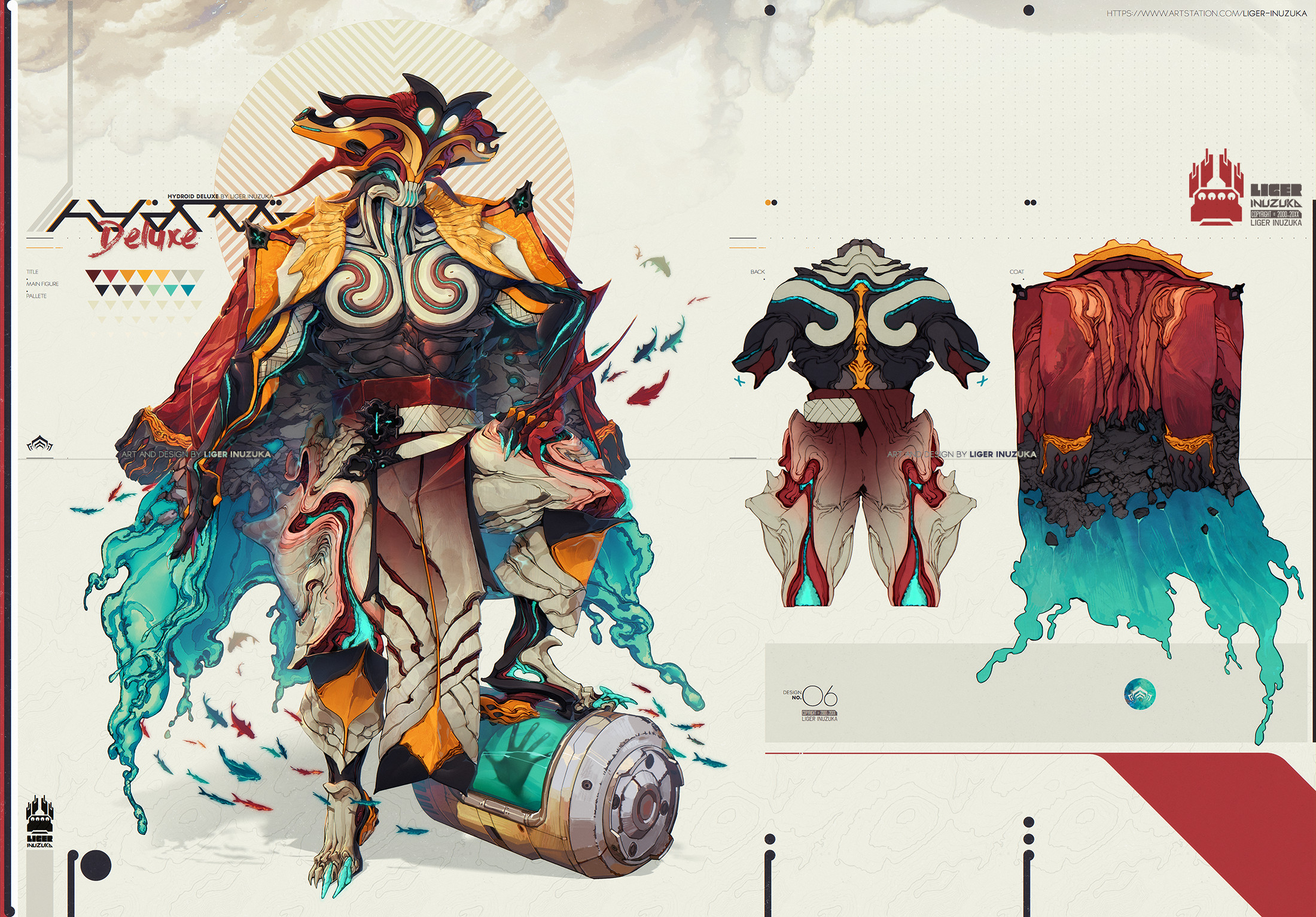 hydroid warframe skins