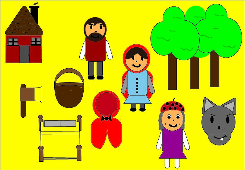 ArtStation - 10 Icons Project Red Riding Hood