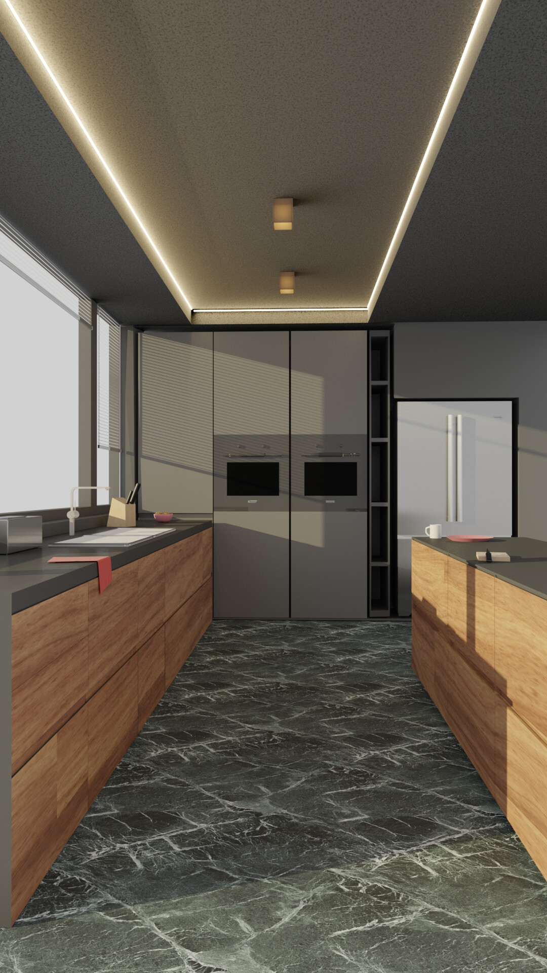 ArtStation - modern Kitchen