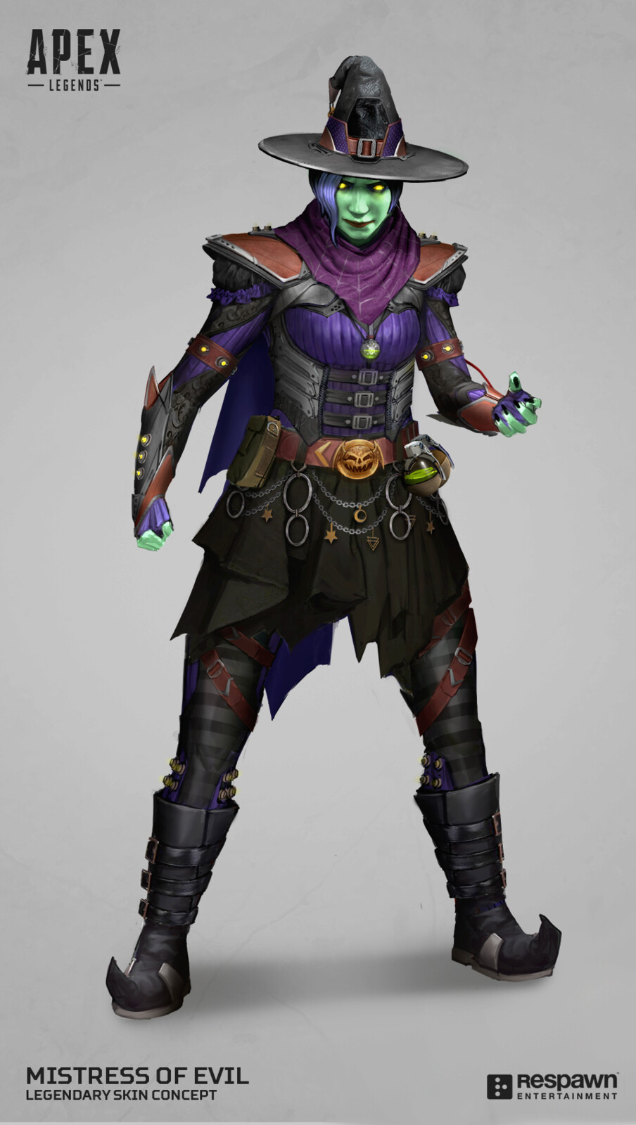 Concept Artist and User Interface Designer - APEX Legends: Wraith ...