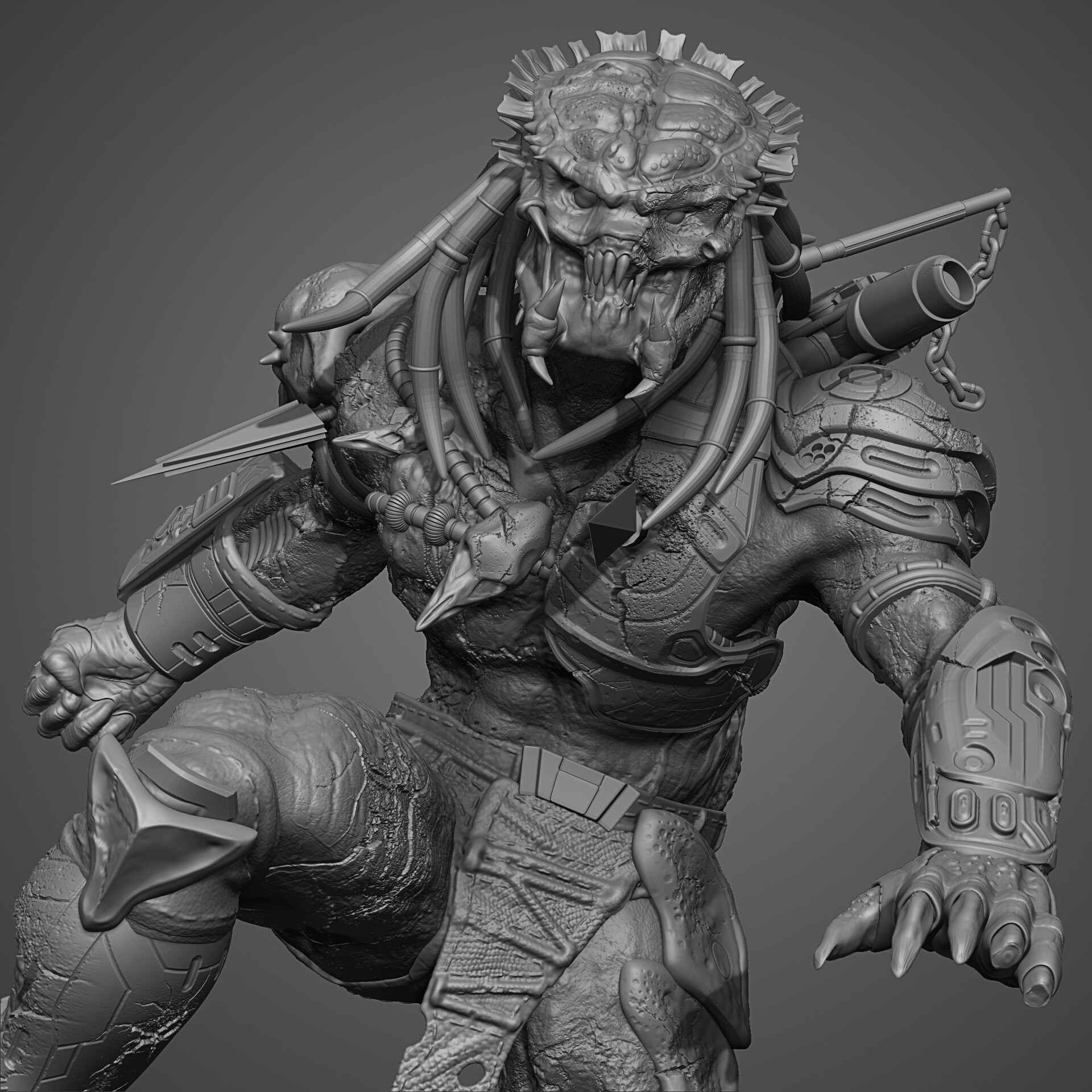 Leonardo Martins - Predator - (Zombie damaged)