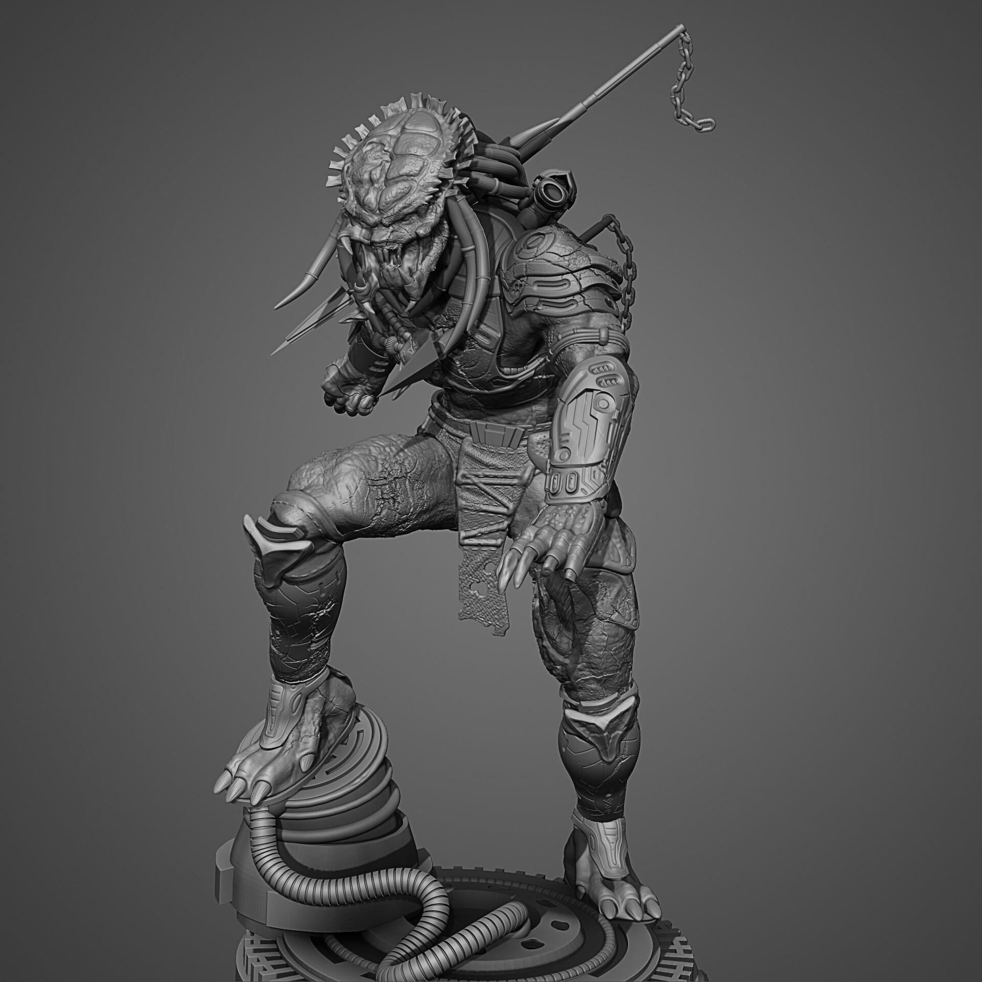 Leonardo Martins - Predator - (Zombie damaged)