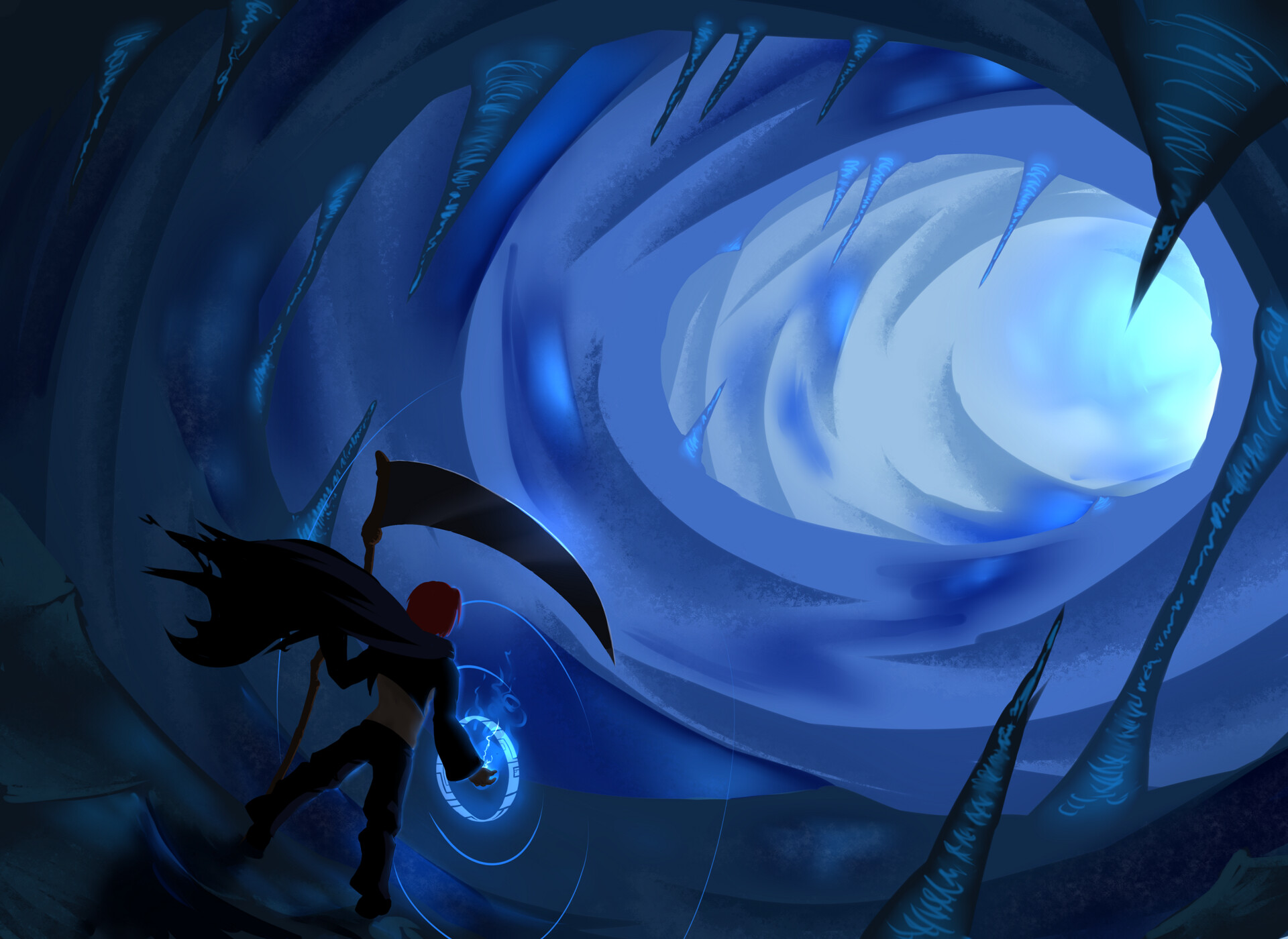 ArtStation - Icy cavern