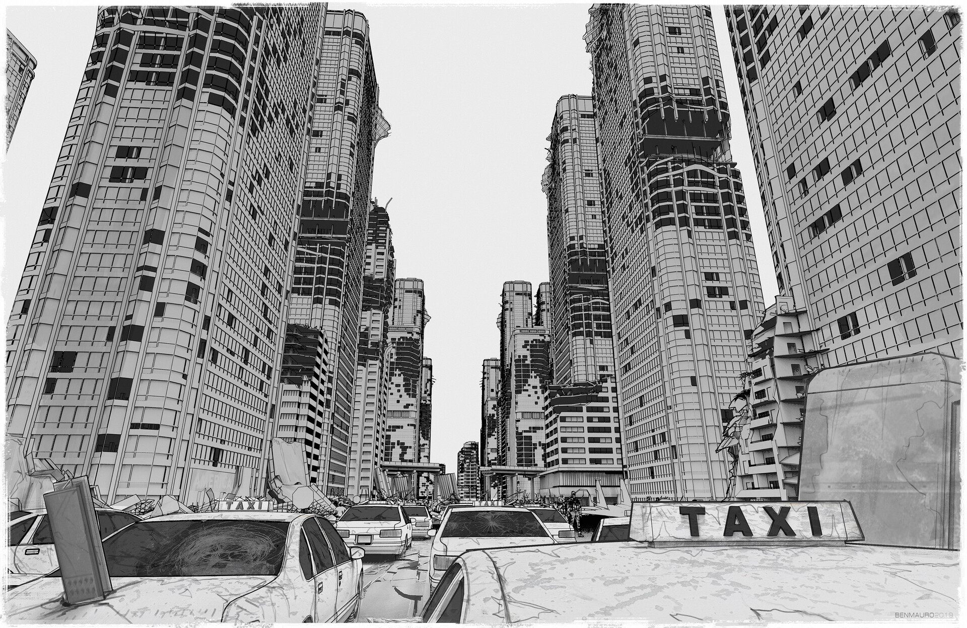 Ben Mauro - Inktober 2019