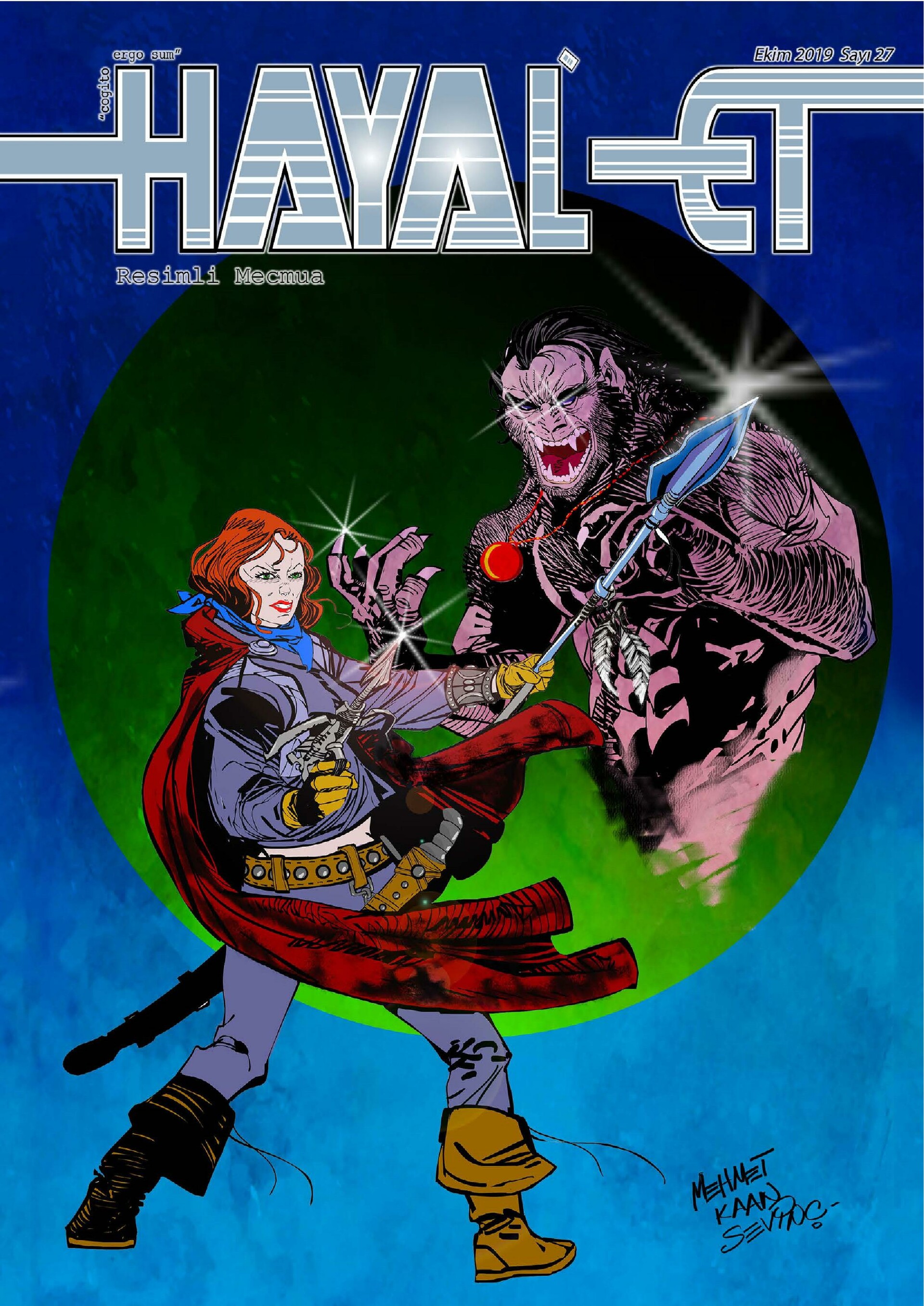 ArtStation - Ghost Magazine Cover